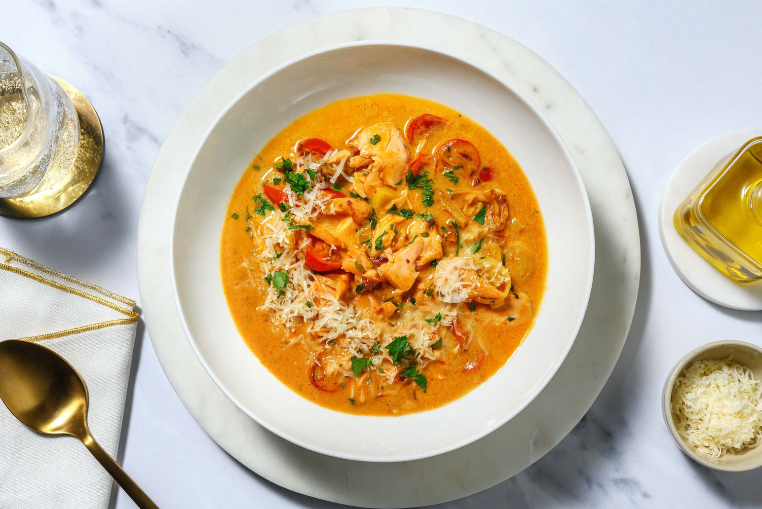 Creamy Tuscan-Inspired Salmon Stew Recipe | HelloFresh