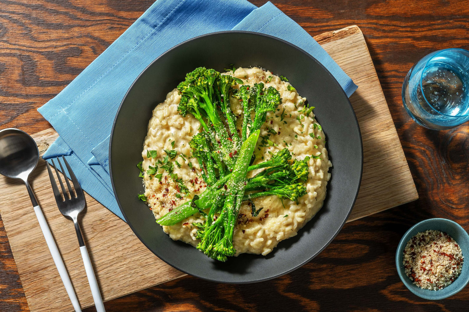 Cremiges Risotto mit Brokkolini Rezept | HelloFresh
