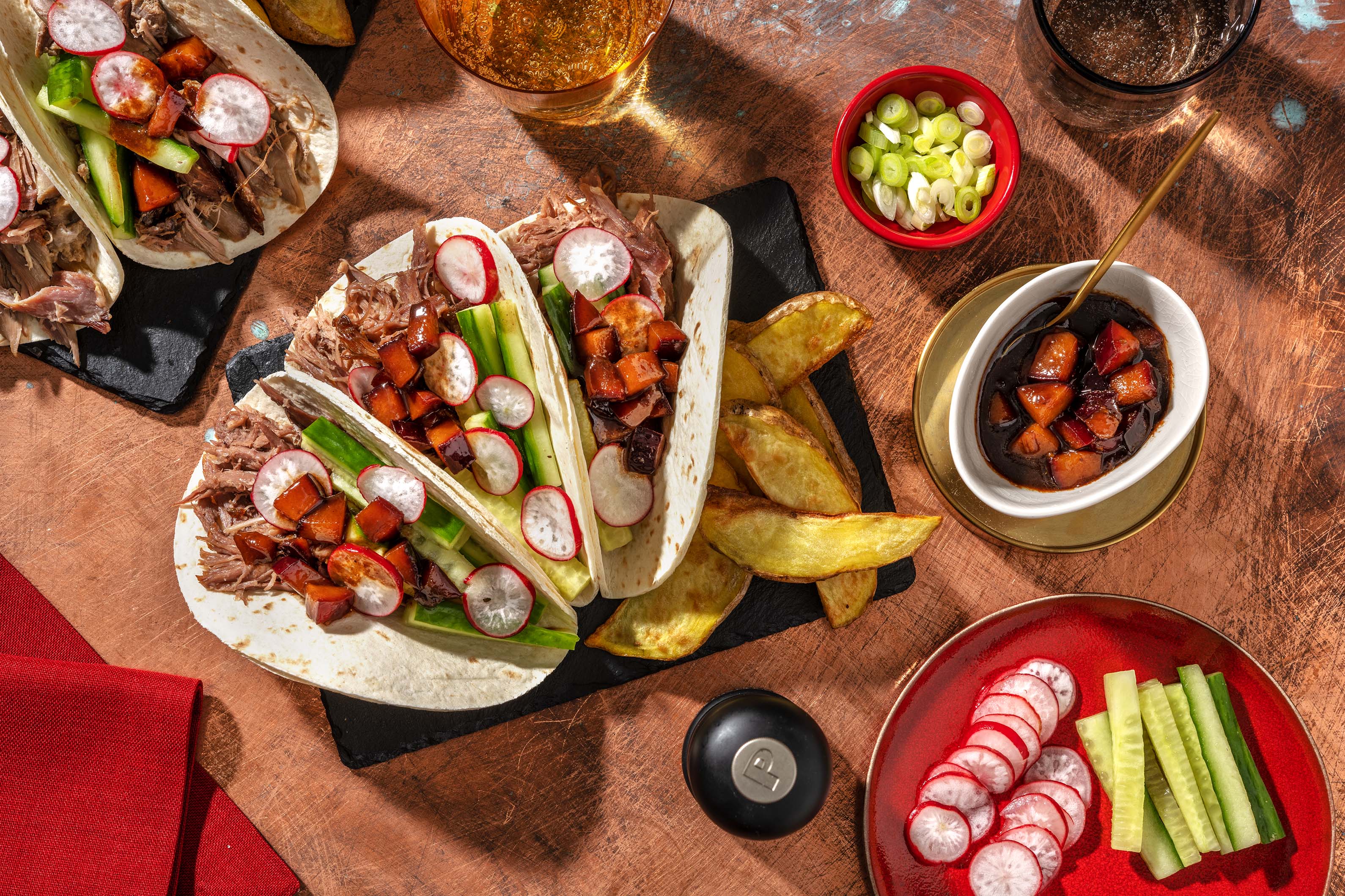 Crispy Chinese Style Duck Tacos Recipe | HelloFresh