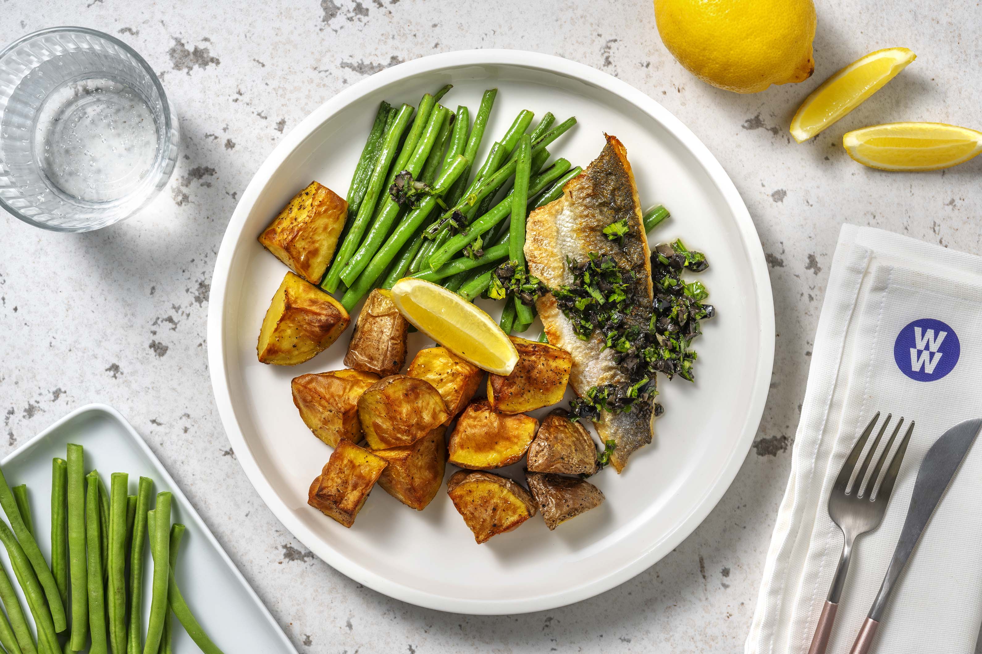 Crispy Skinned Sea Bass Recipe | HelloFresh