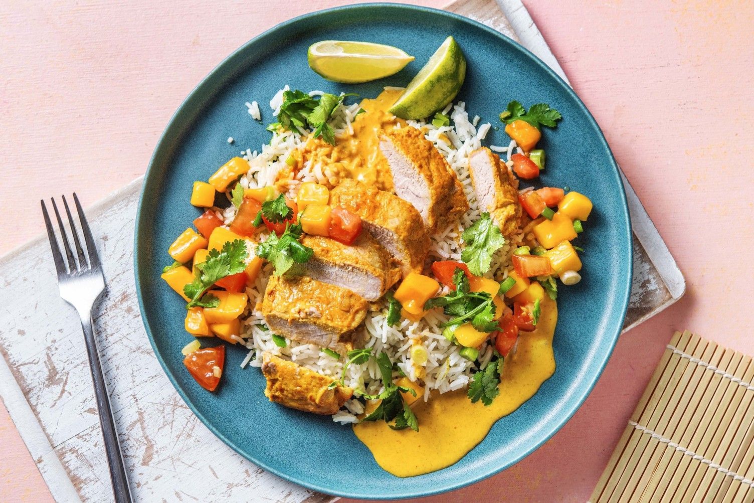 Curry and Coconut Pork Recipe | HelloFresh