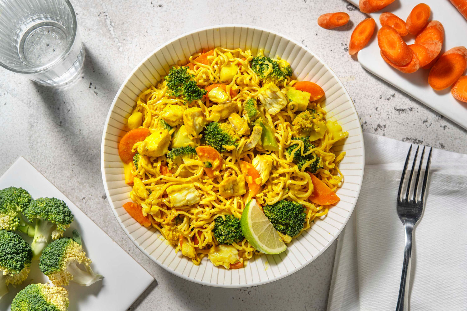 Curry doux de colin Recette | HelloFresh