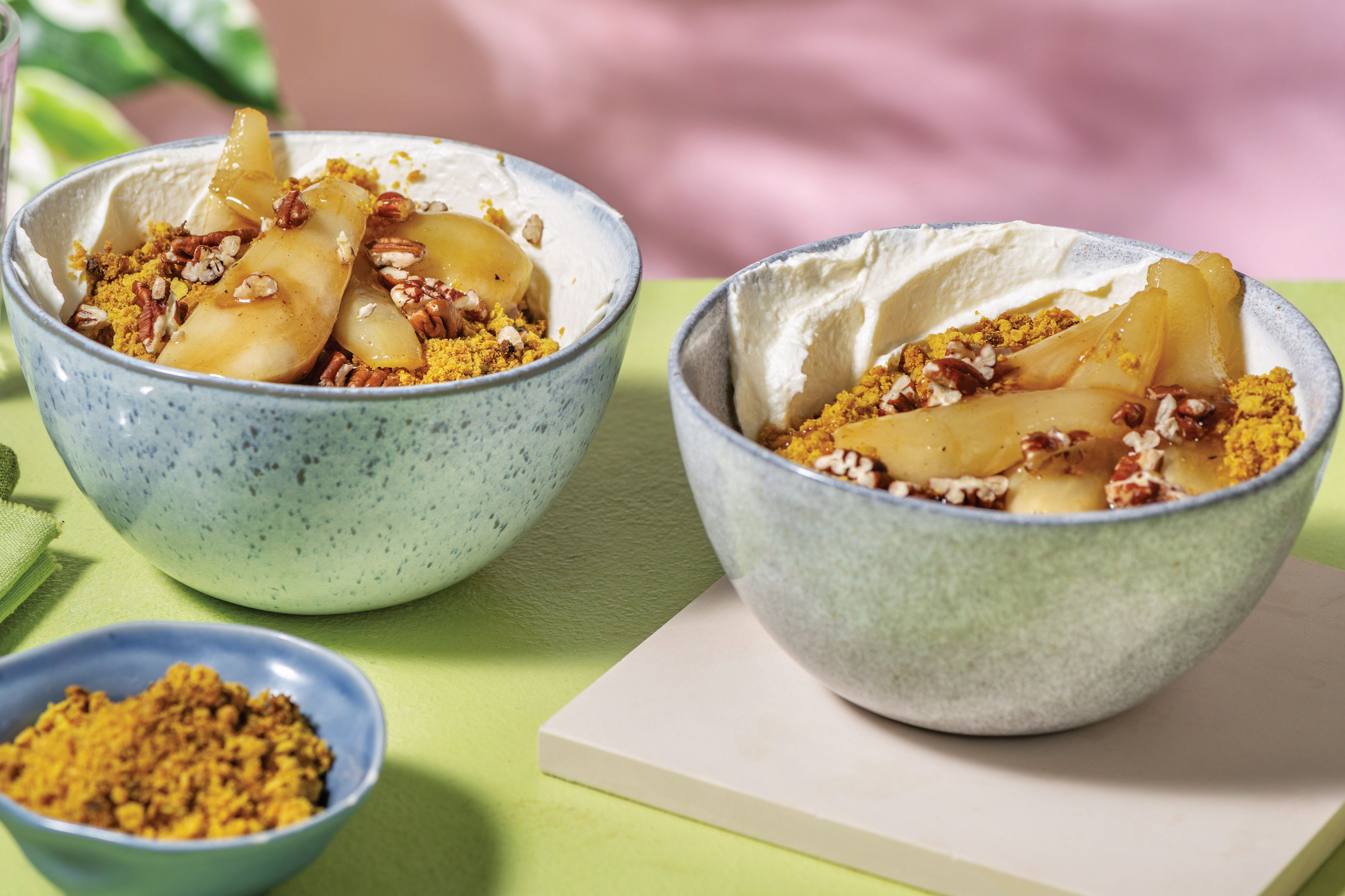 Deconstructed Lemon-Pear Cheesecake Recipe | HelloFresh