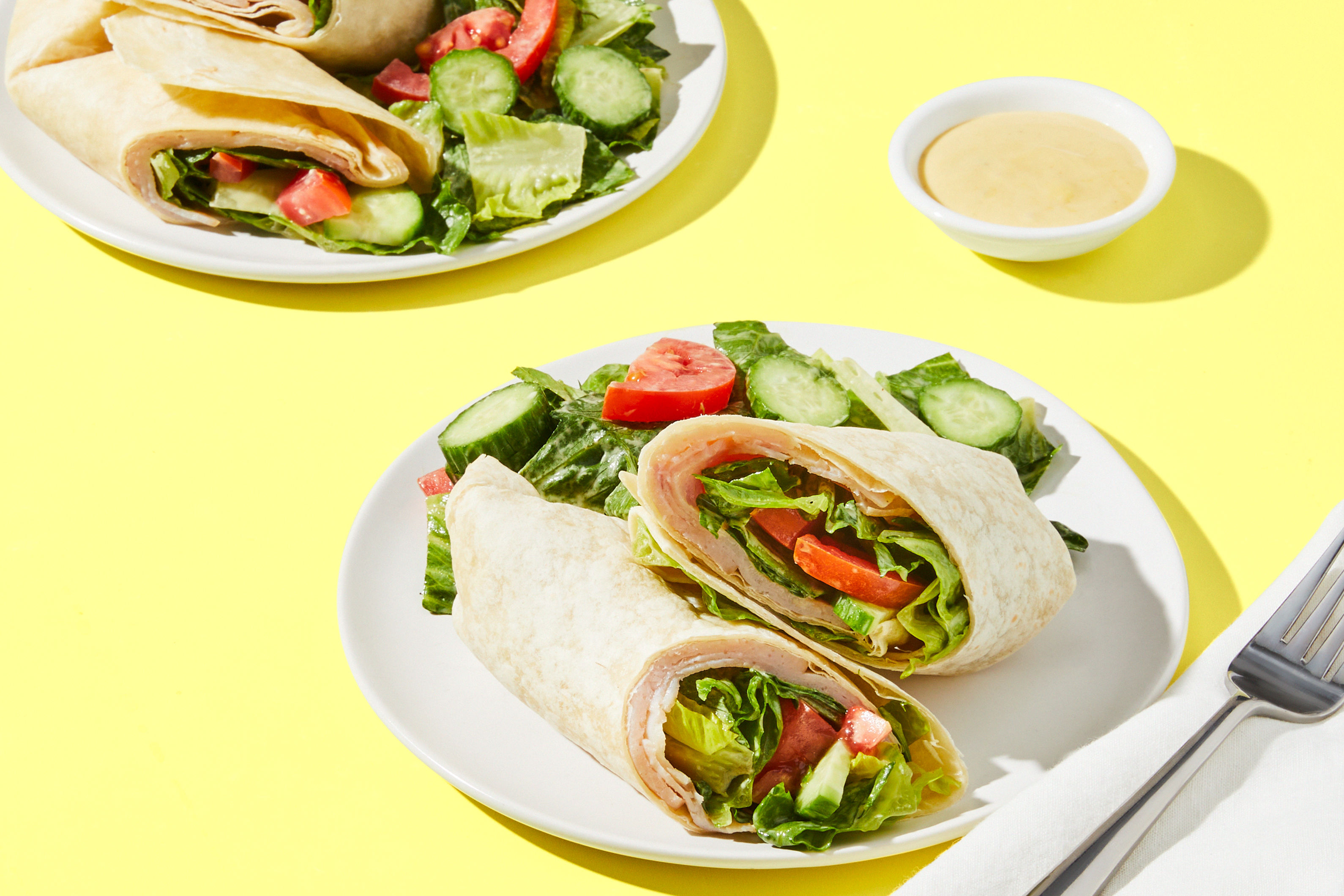 Deli-Style Turkey Wraps Recipe | HelloFresh