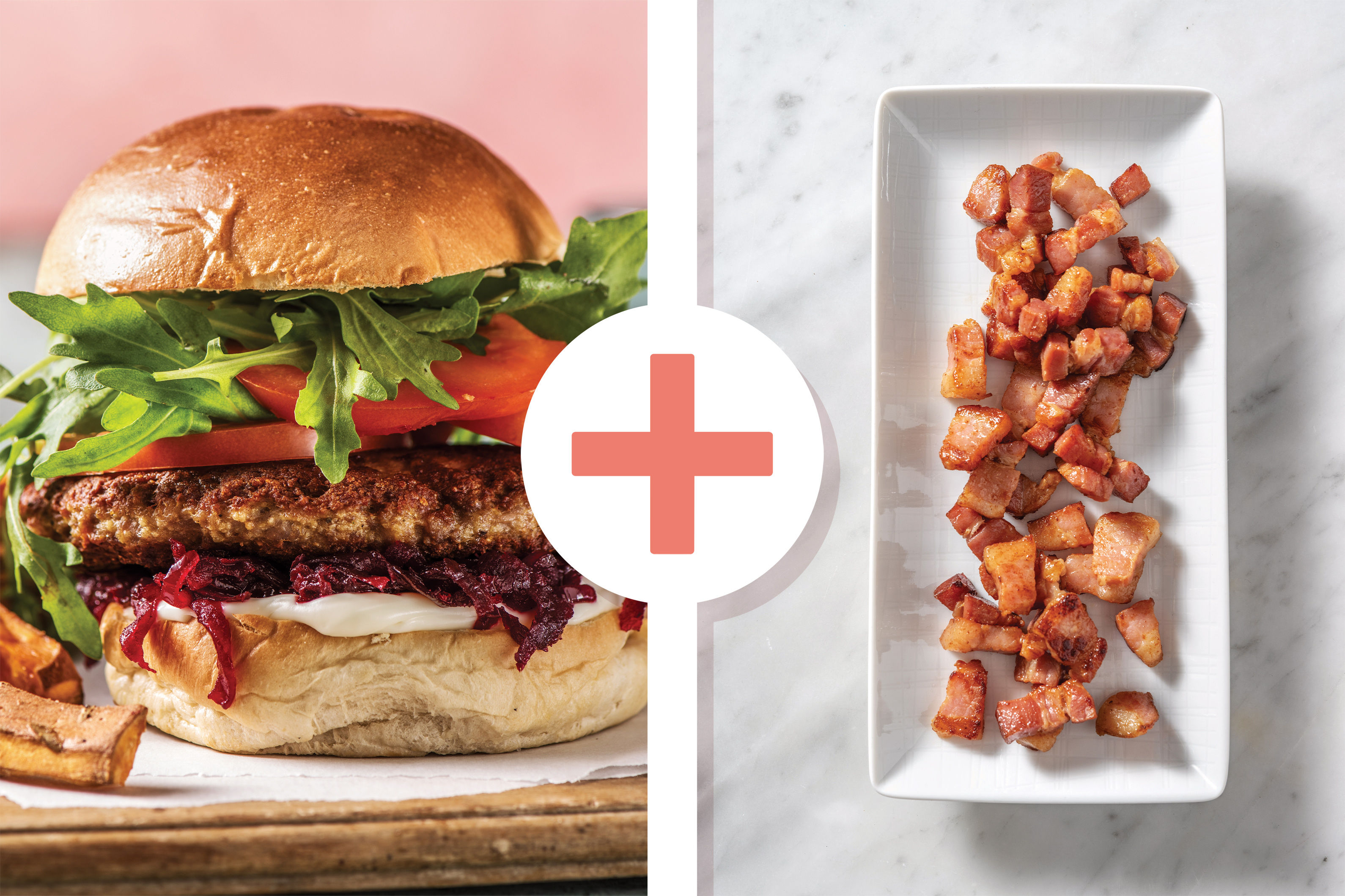 Dijon Beef & Bacon Burgers Recipe | HelloFresh