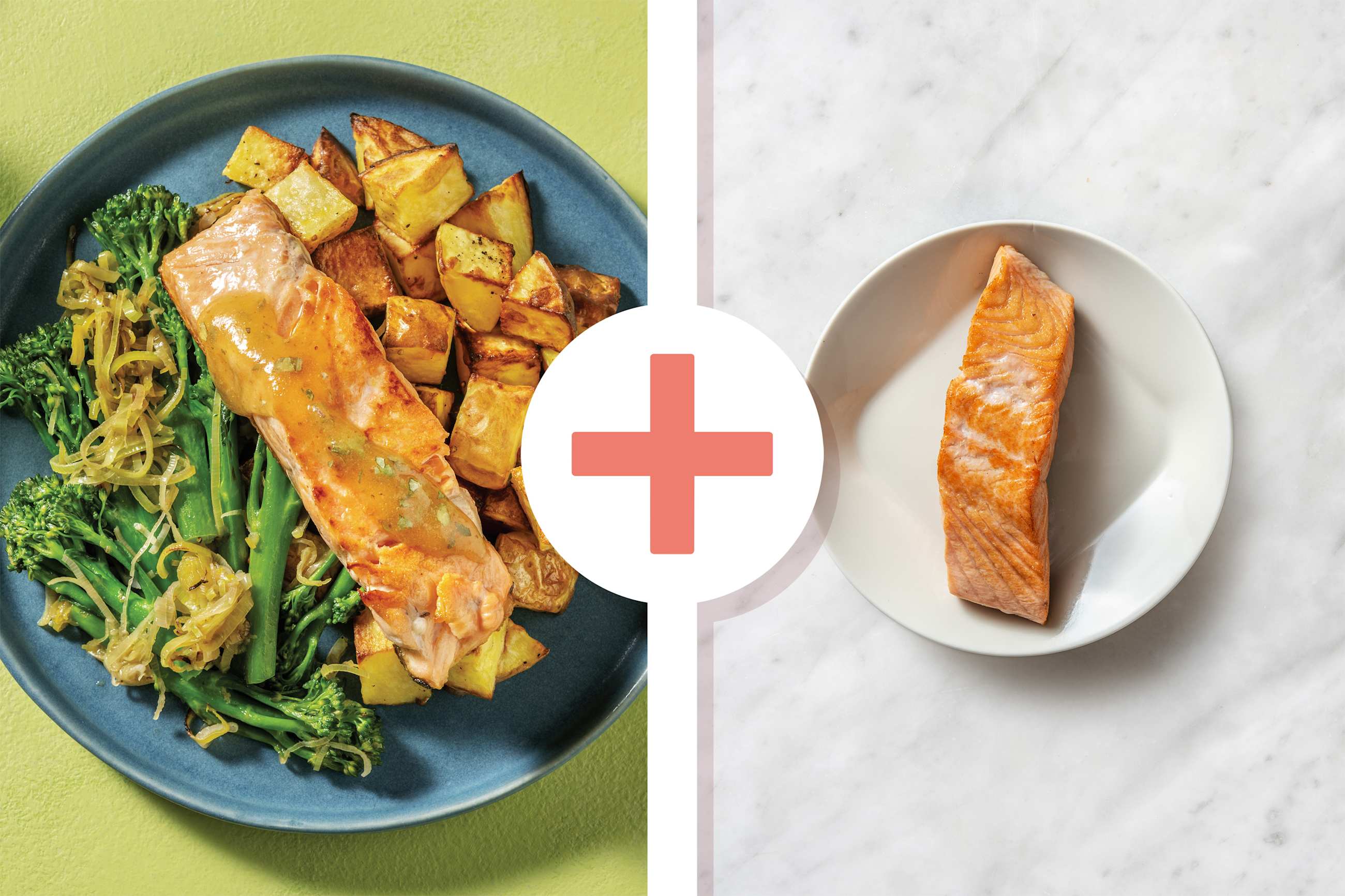 Double Seared Salmon & Lemon Sauce Recipe | HelloFresh