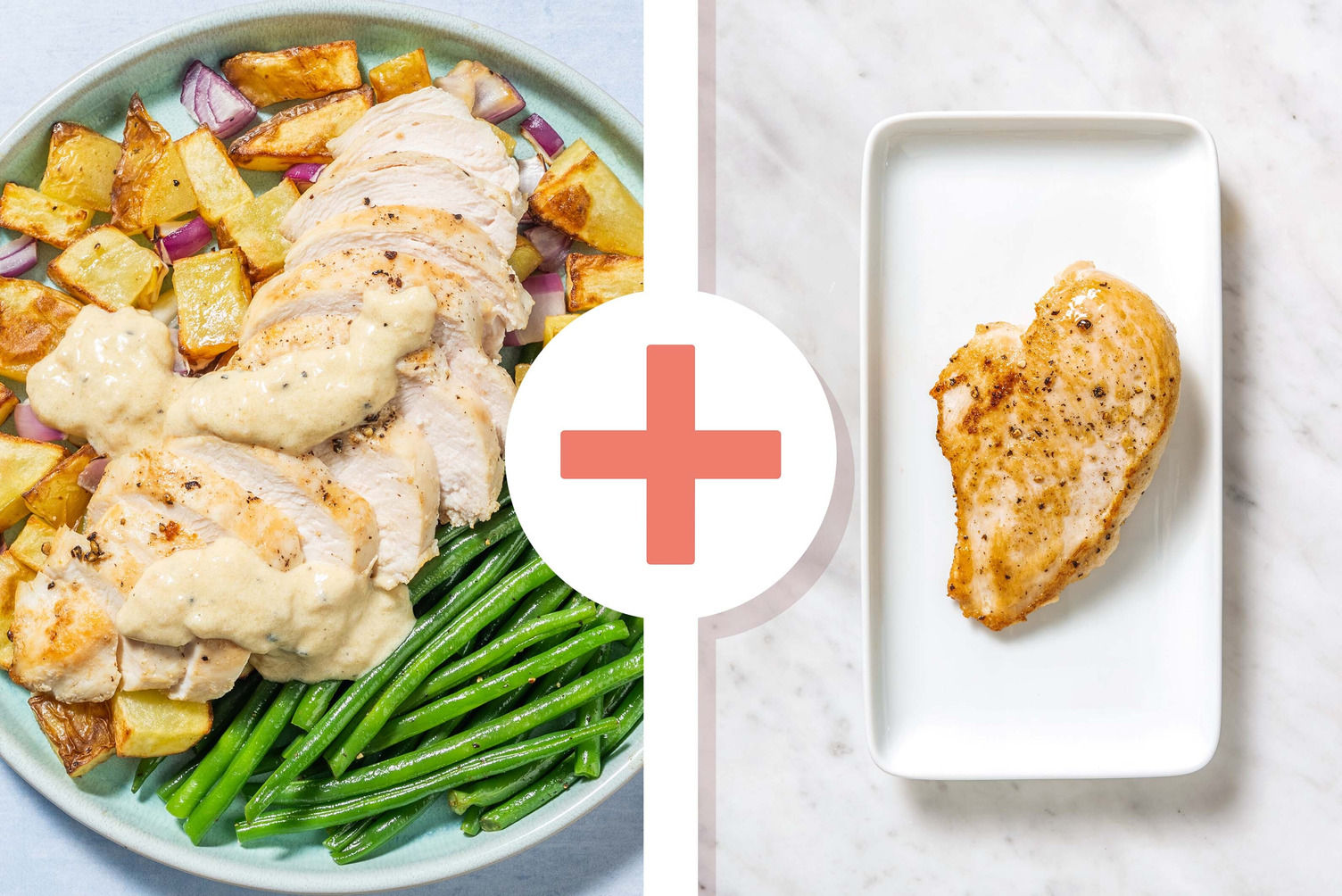 Classic Roasted Double Chicken Breast Sheet Pan Recipe | HelloFresh