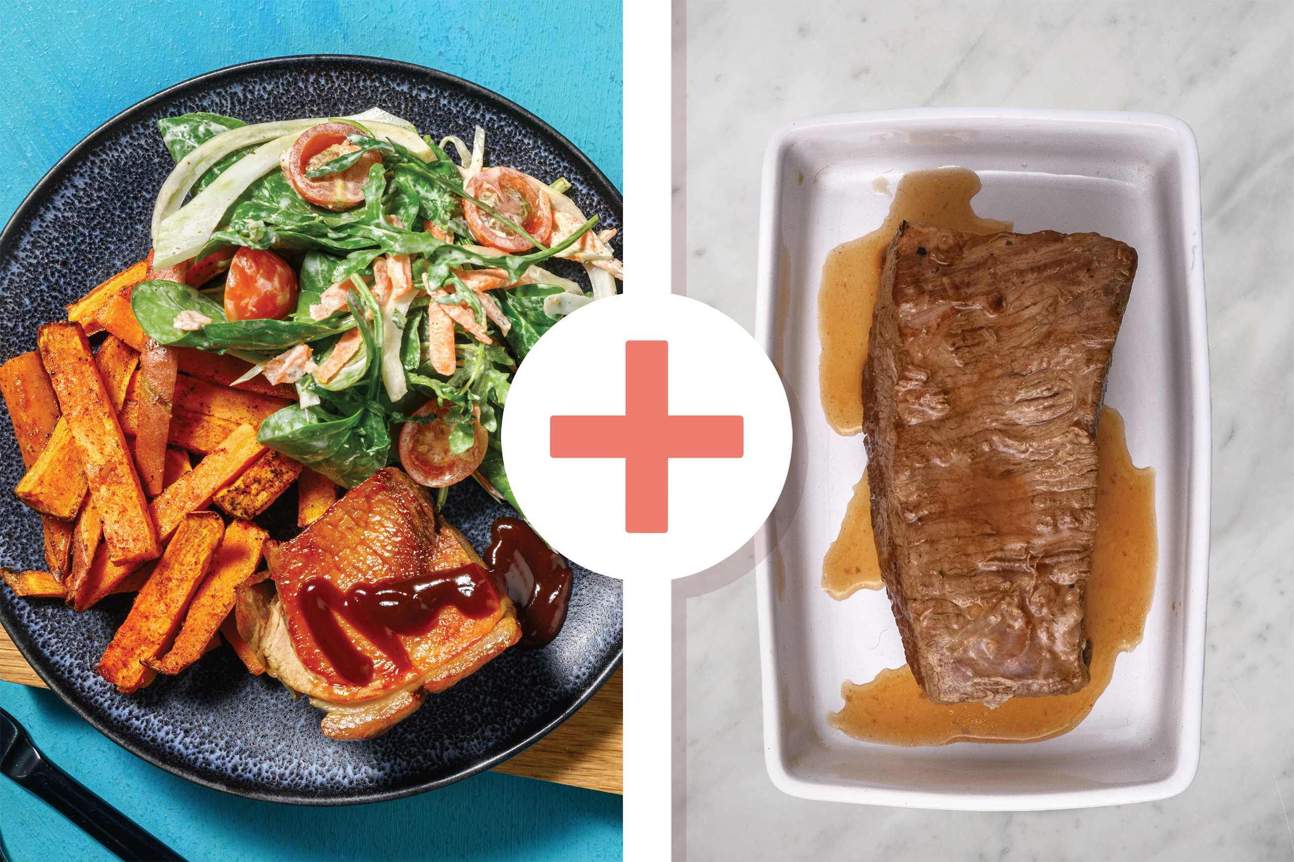 Double Roast Pork Belly & Sticky Meat Glaze Recipe | HelloFresh