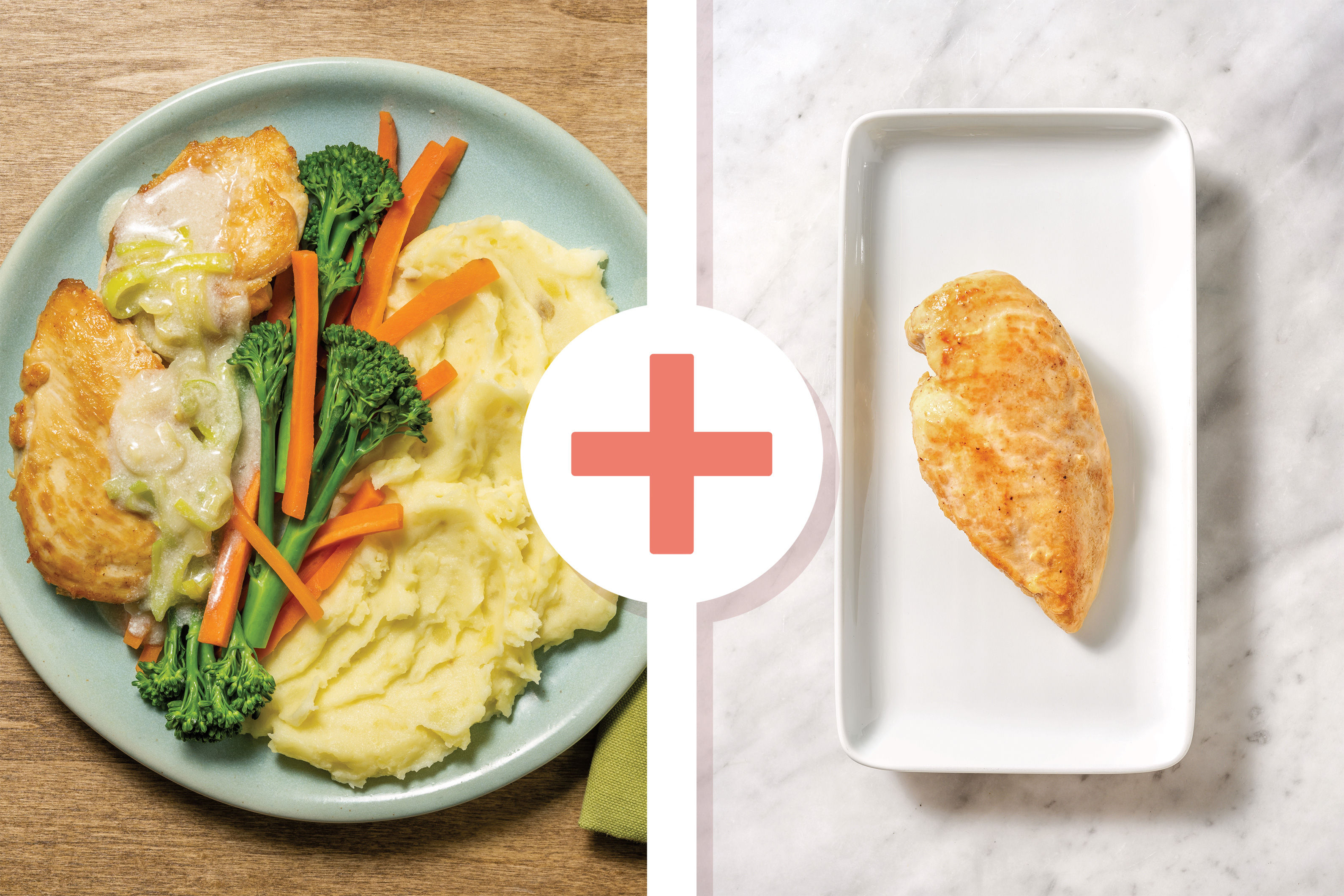 Double Spiced Chicken & Bechamel Leek Sauce Recipe | HelloFresh