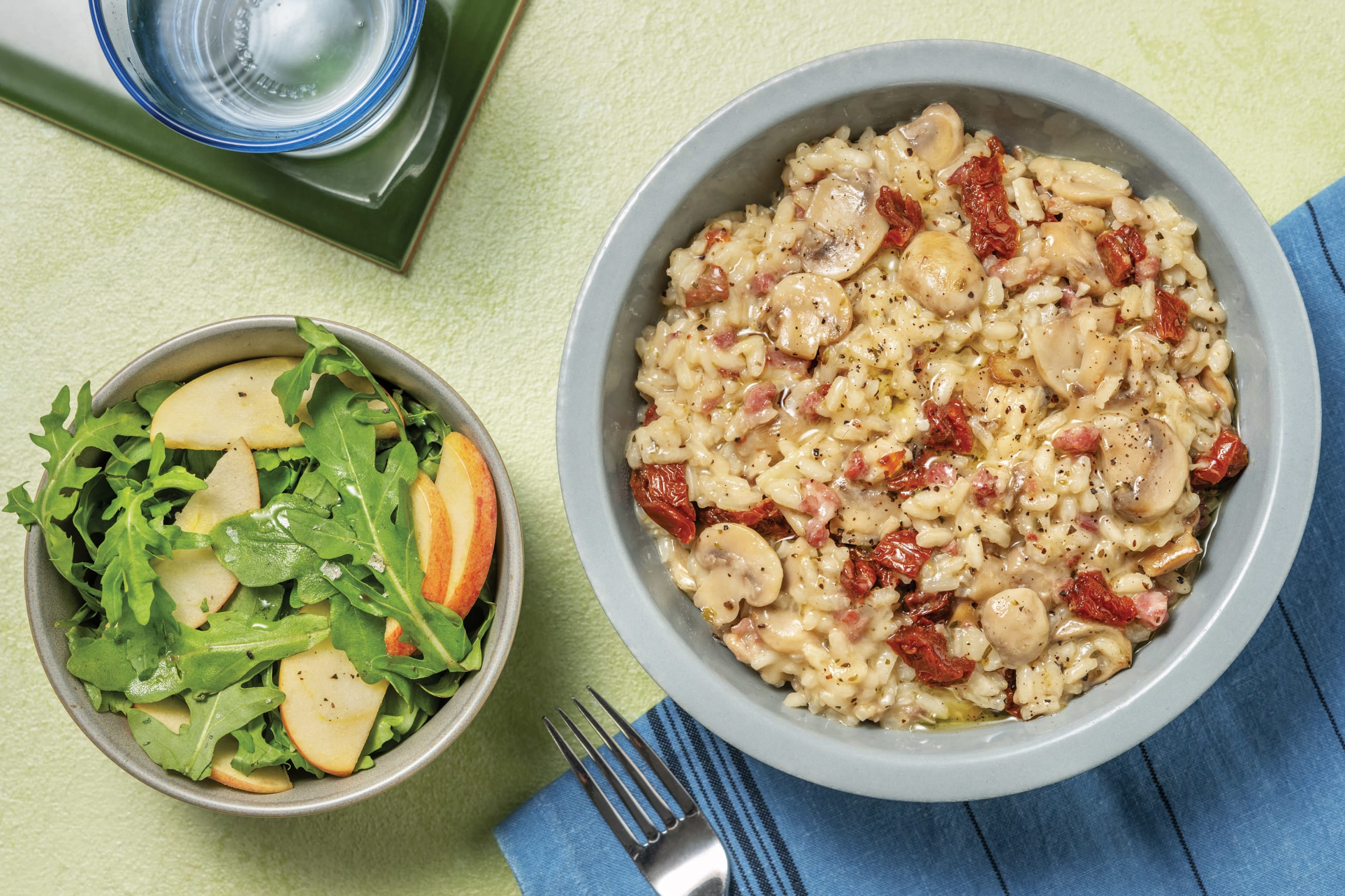 Easy Baked Bacon & Mushroom Risotto Recipe | HelloFresh