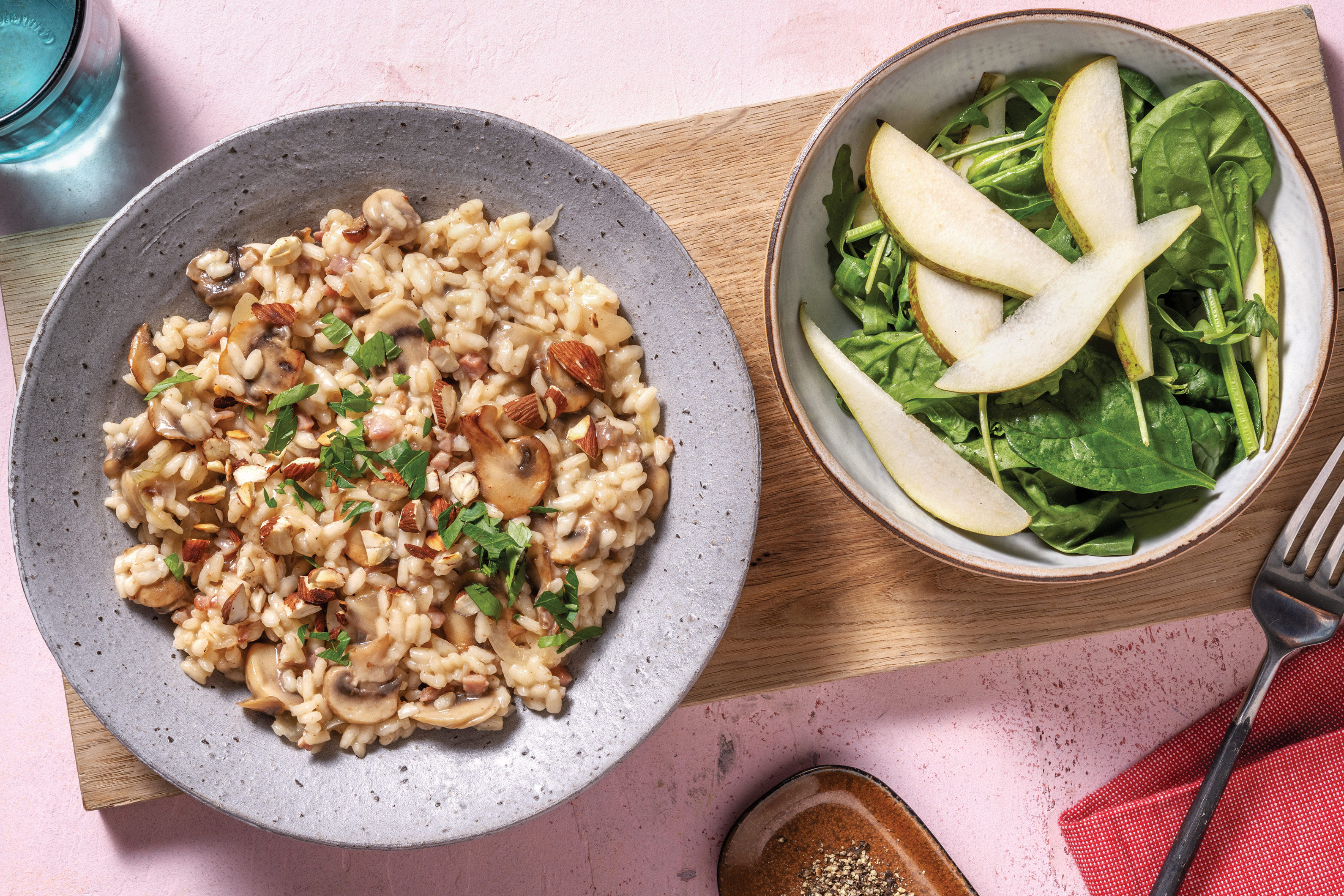 Easy Baked Bacon & Mushroom Risotto Recipe | HelloFresh
