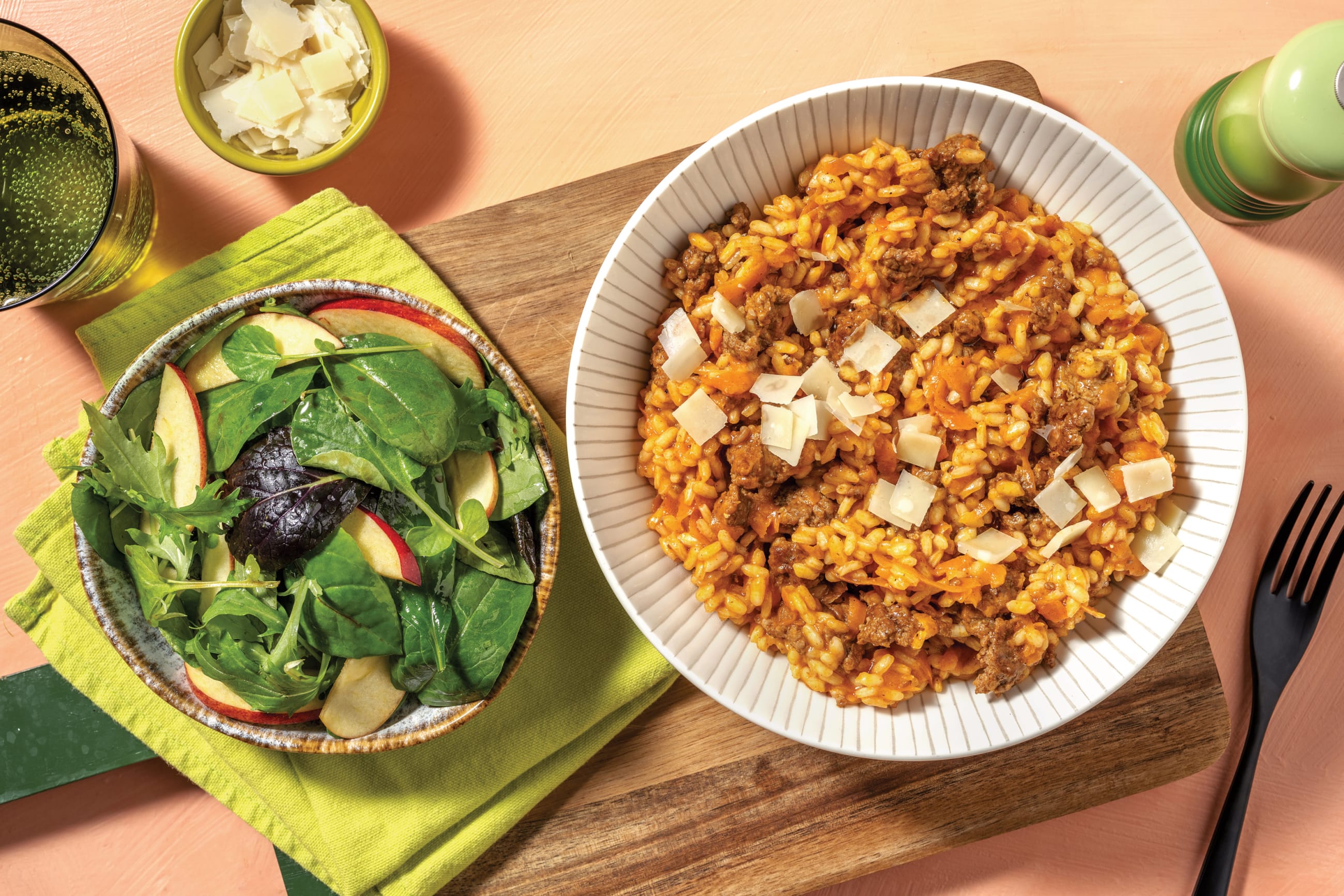 Hearty Beef Bolognese Risotto Recipe | HelloFresh