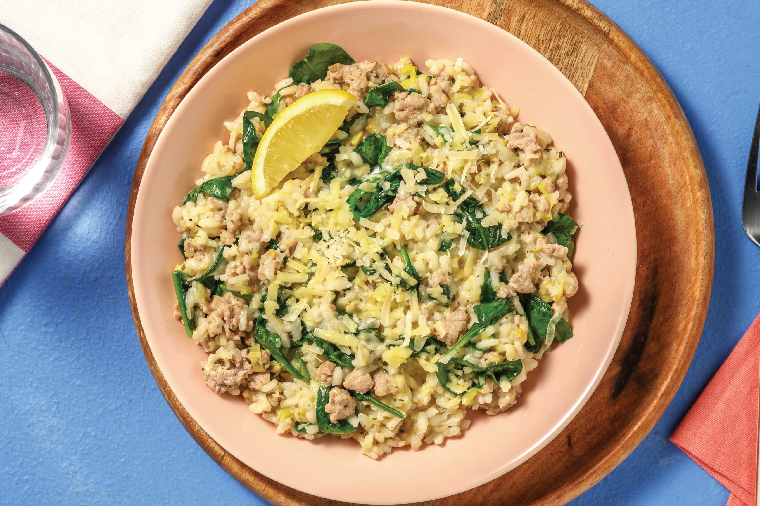 Creamy Pork & Leek Risotto Recipe | HelloFresh