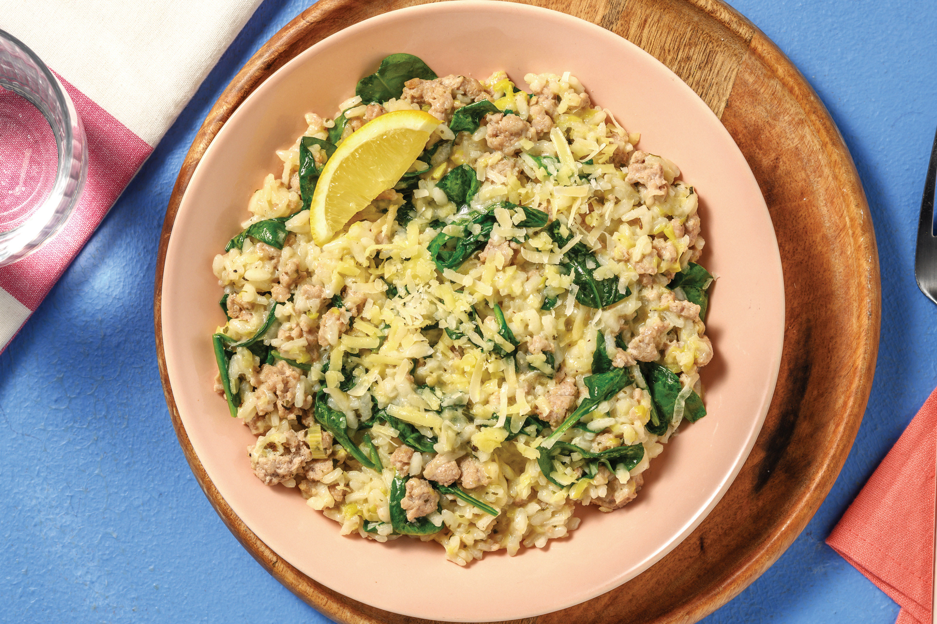 Creamy Pork & Leek Risotto Recipe | HelloFresh