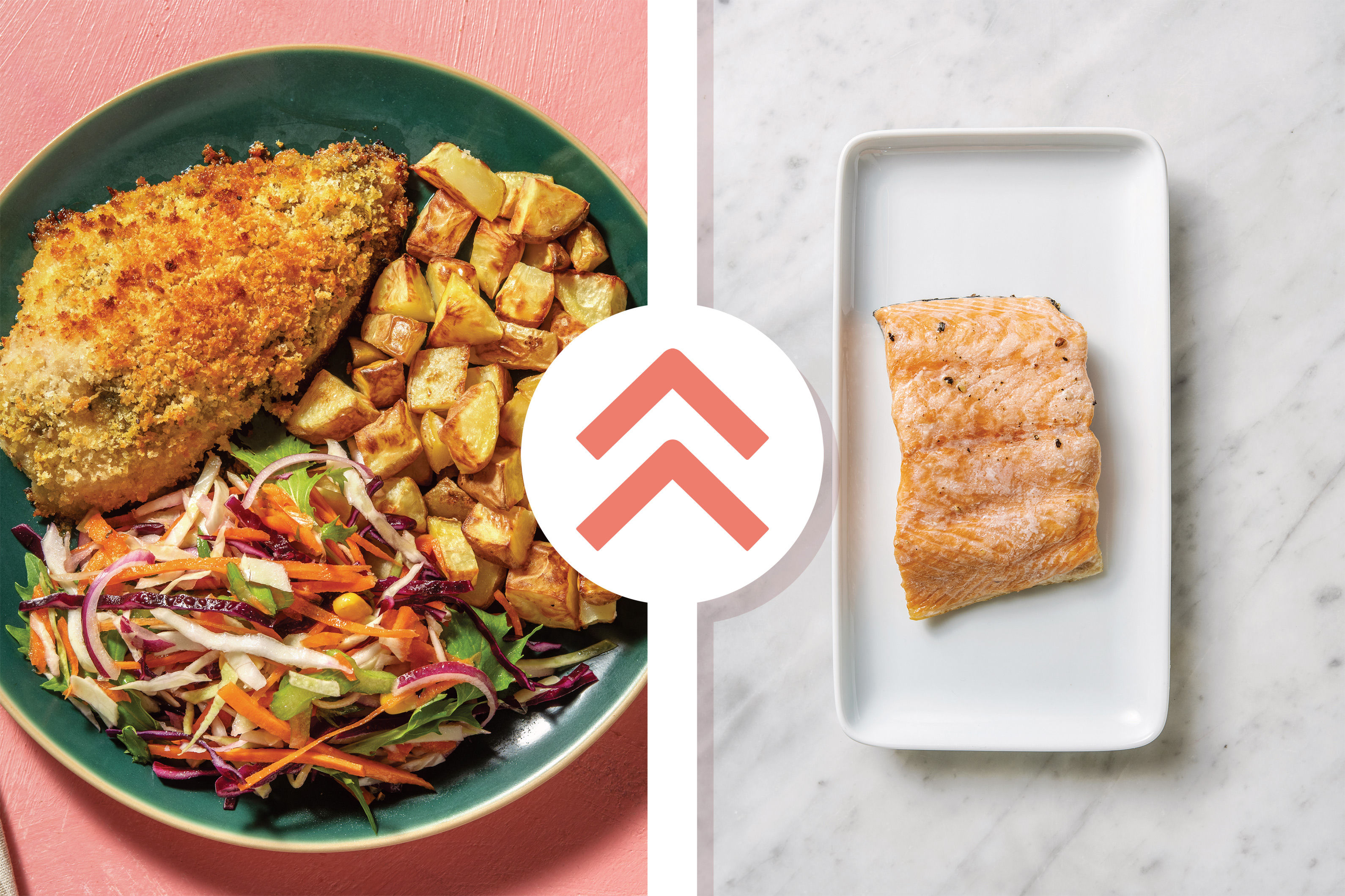 Pesto-Crusted Salmon Recipe | HelloFresh