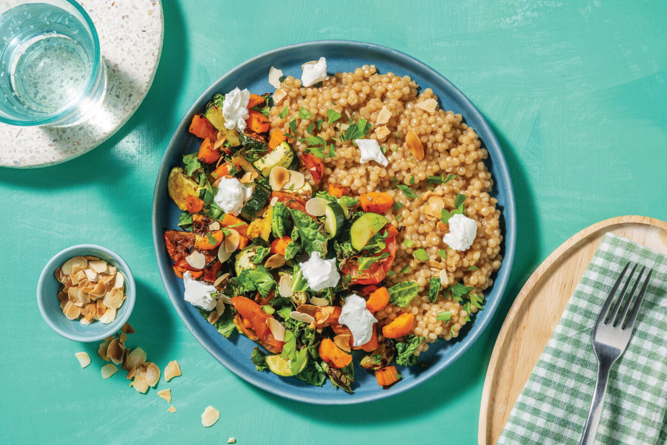 Rustic Roasted Veg & Pearl Couscous Recipe | HelloFresh