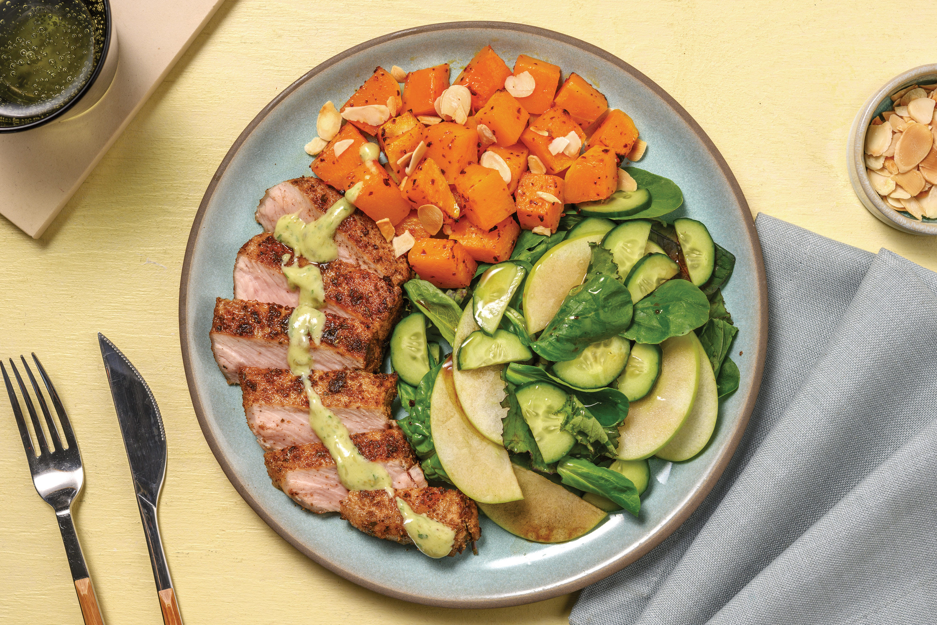 Easy Spiced Pork & Roasted Pumpkin Recipe | HelloFresh