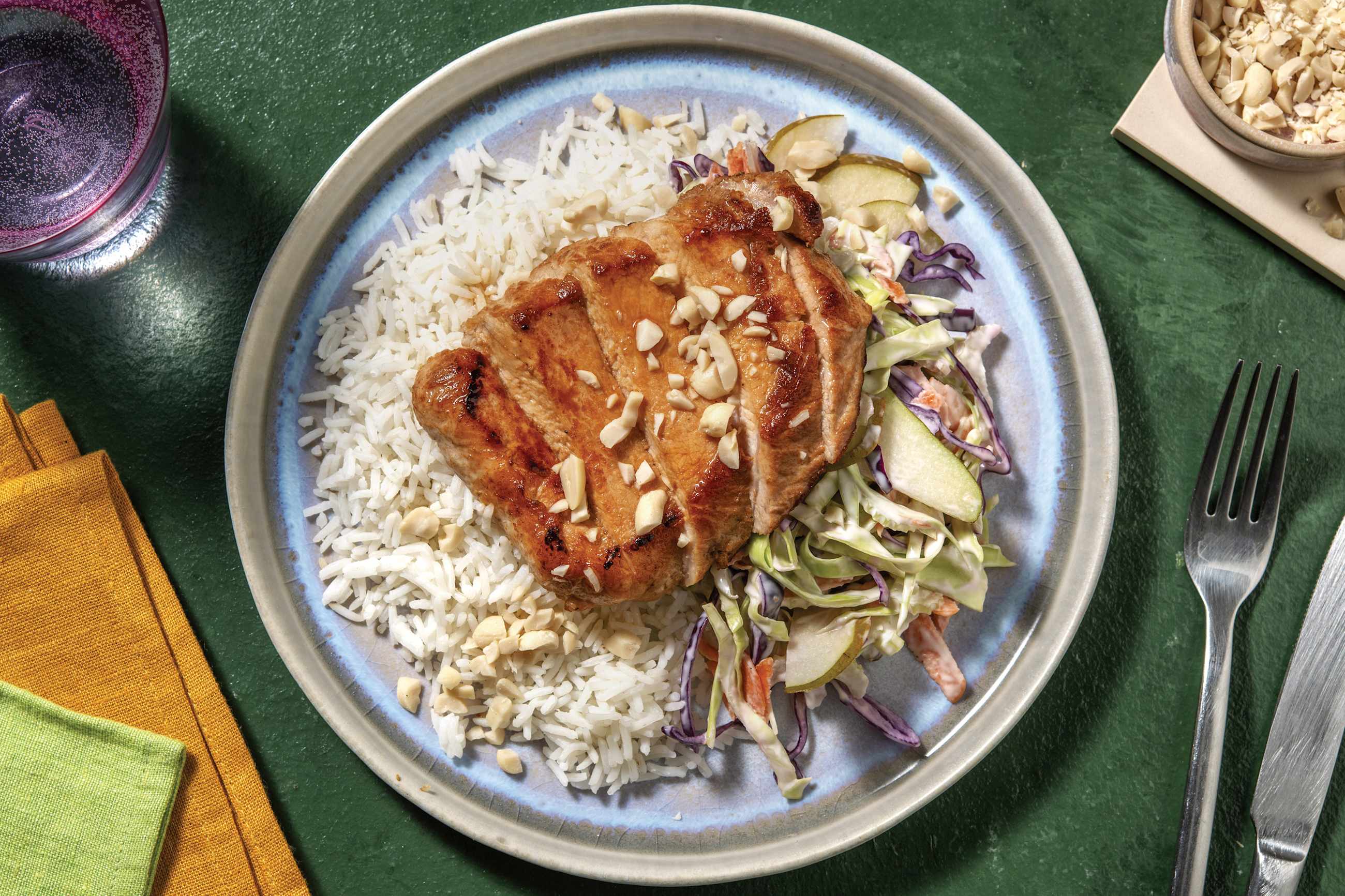 Easy Teriyaki Pork & Rapid Rice Recipe | HelloFresh