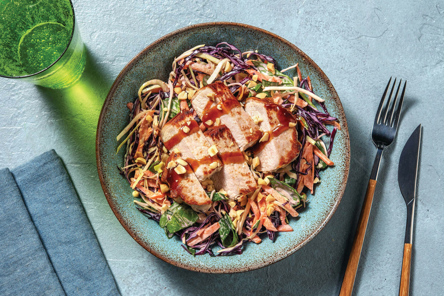 Easy Asian-Style Pork & Slaw Bowl Recipe | HelloFresh