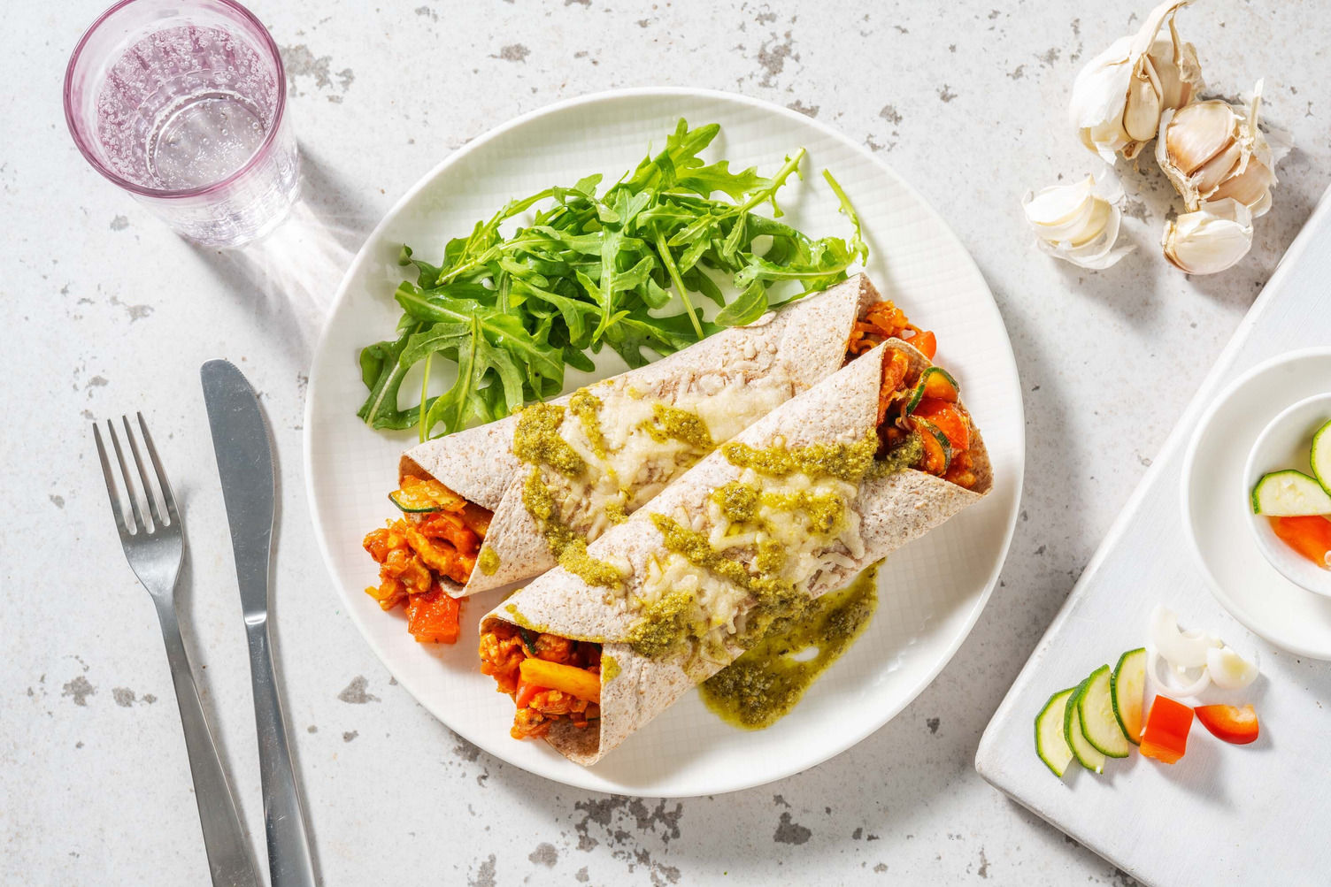 Enchilada's met een Italiaanse twist Recept | HelloFresh