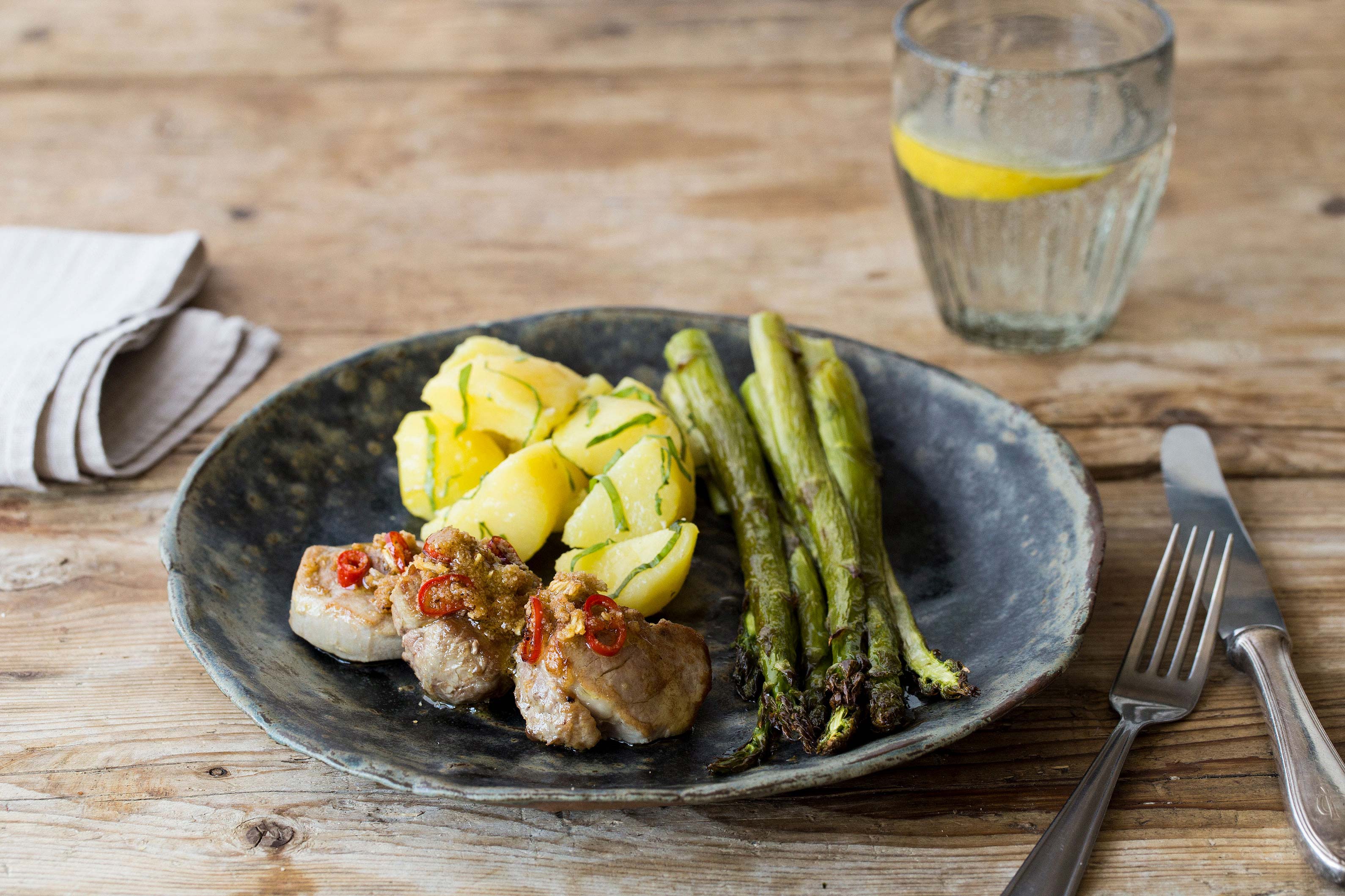 Endlich Spargelzeit – jetzt wird es grün: Grüner Spargel Rezept ...