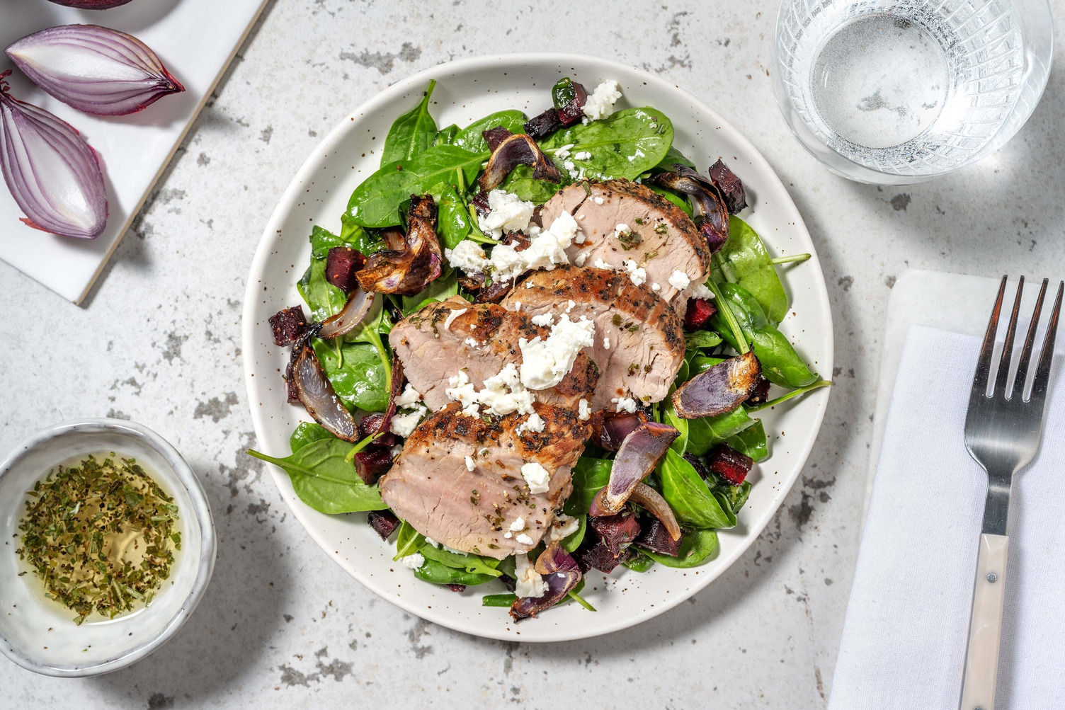Carb Smart Herby Pork Tenderloin Recipe | HelloFresh