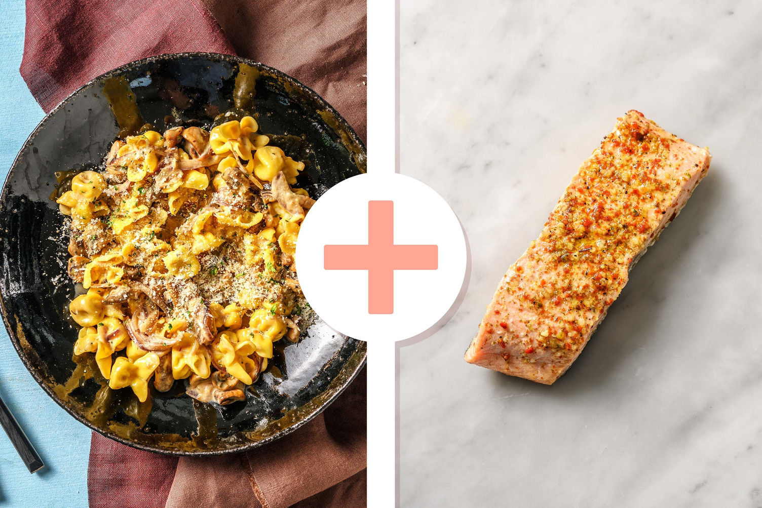 Fiorelli! Pasta mit extra Lachsfilet Rezept | HelloFresh