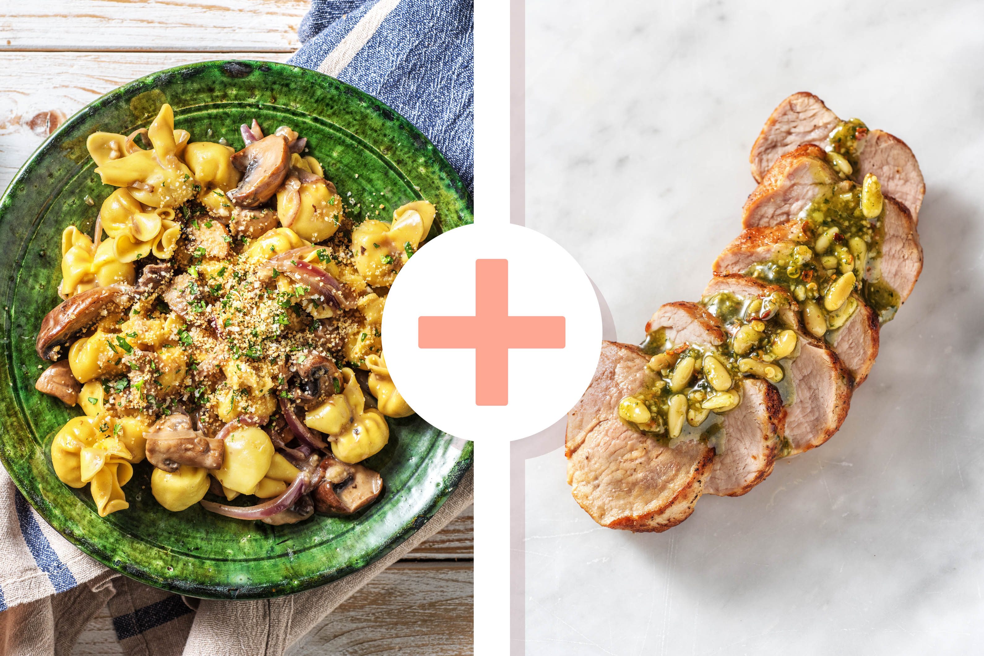 Fiorelli-Pasta mit extra Schweinefilet Rezept | HelloFresh