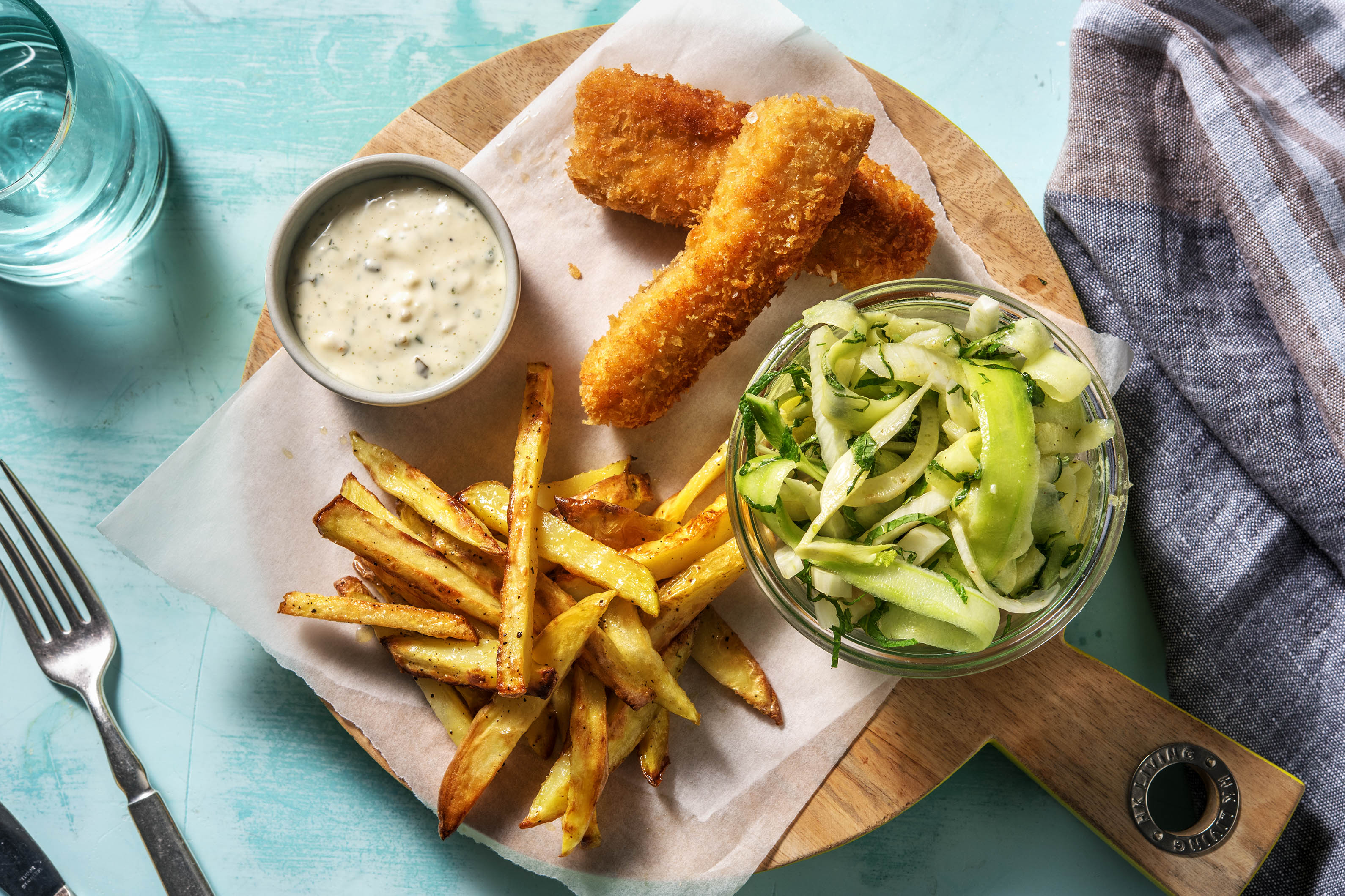Fish & chips Recept | HelloFresh