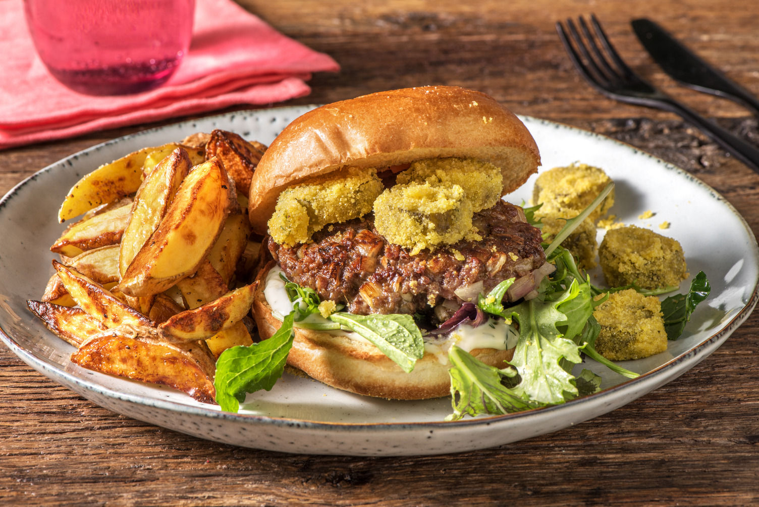 Flat-Top Burger Recipe | HelloFresh