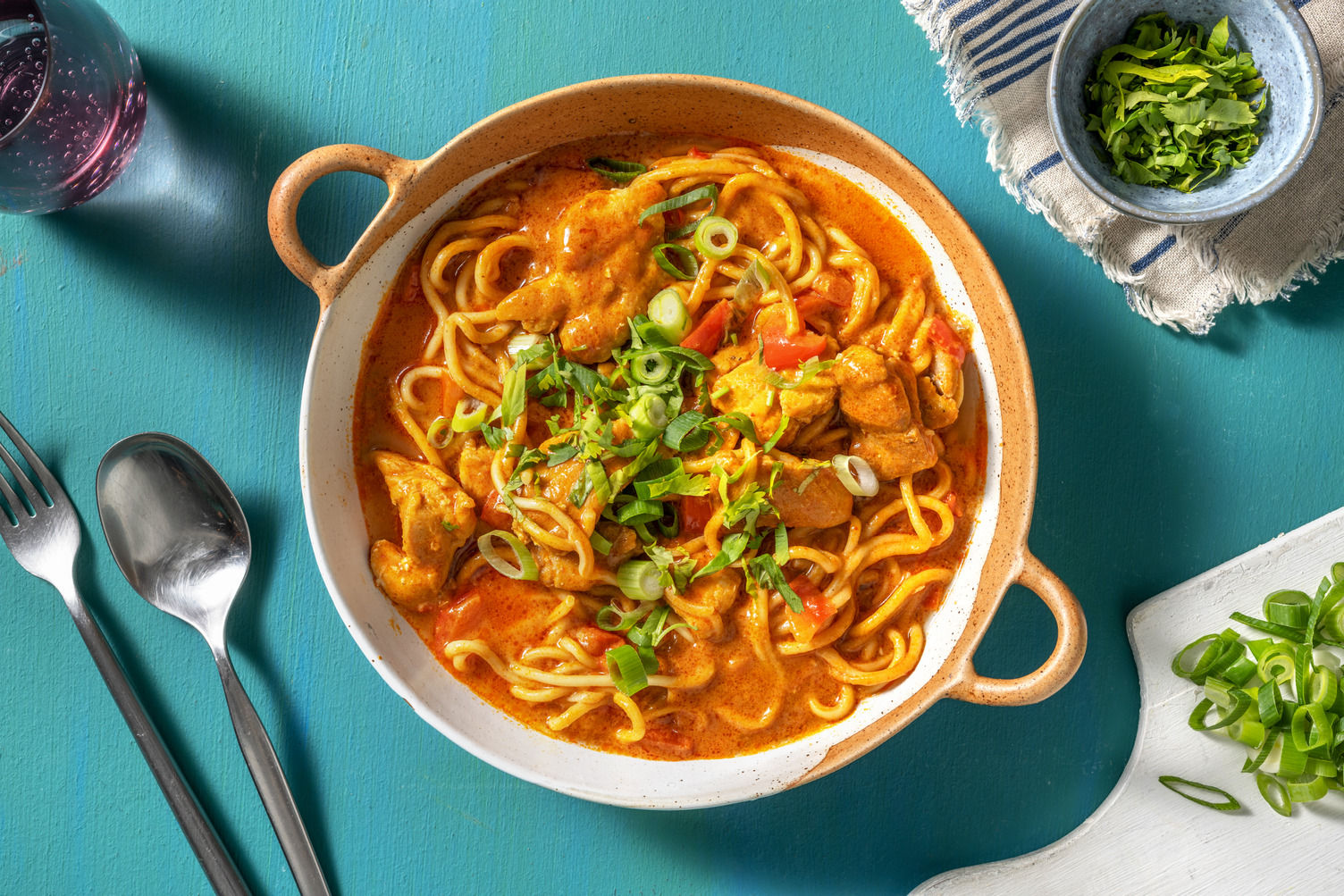Fragrant Chicken Laksa with Noodles Recipe | HelloFresh