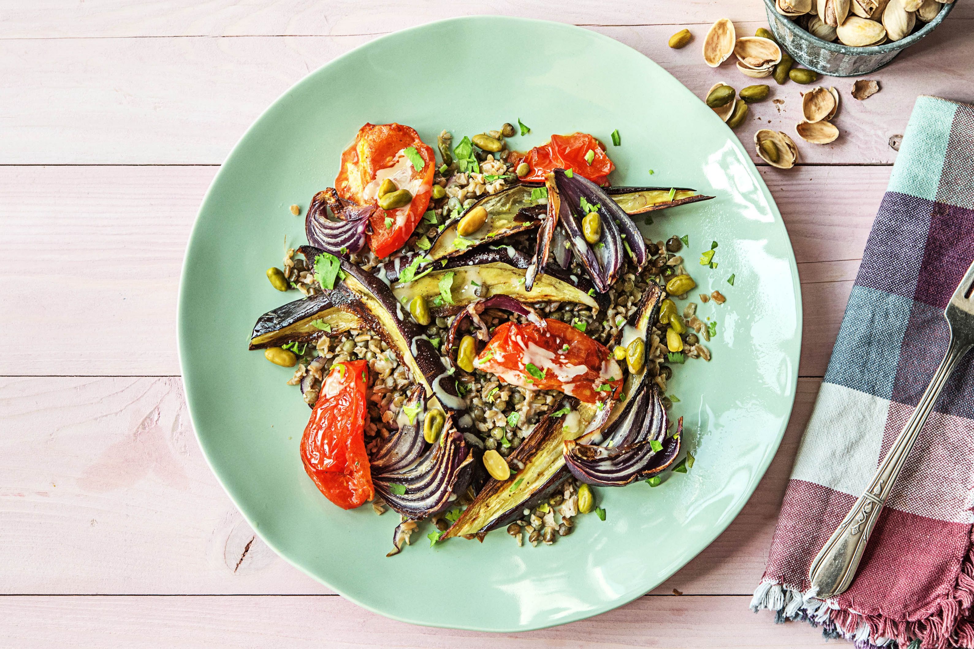 Freekeh and Lentil Jumble Recipe | HelloFresh