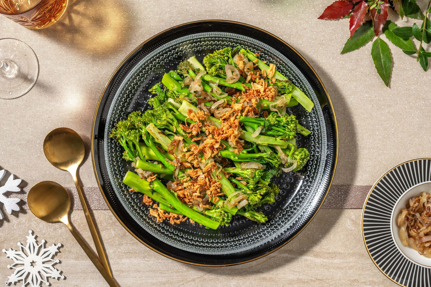 Fried Shallot Broccolini Recipe | HelloFresh