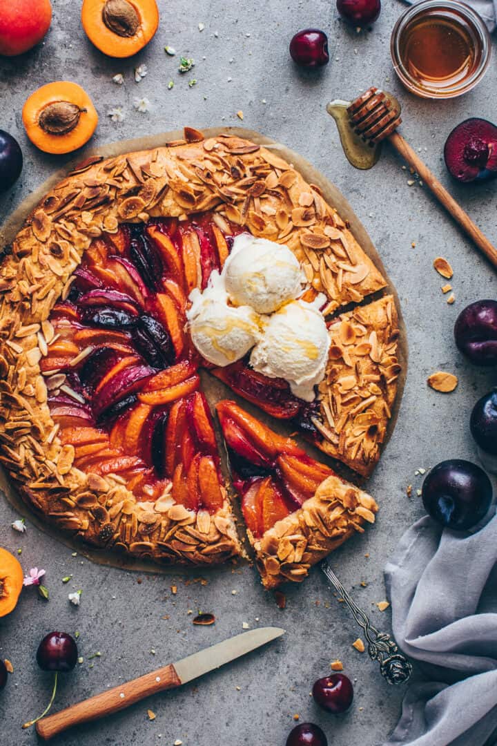 Stone-Fruit Galette Recipe | HelloFresh