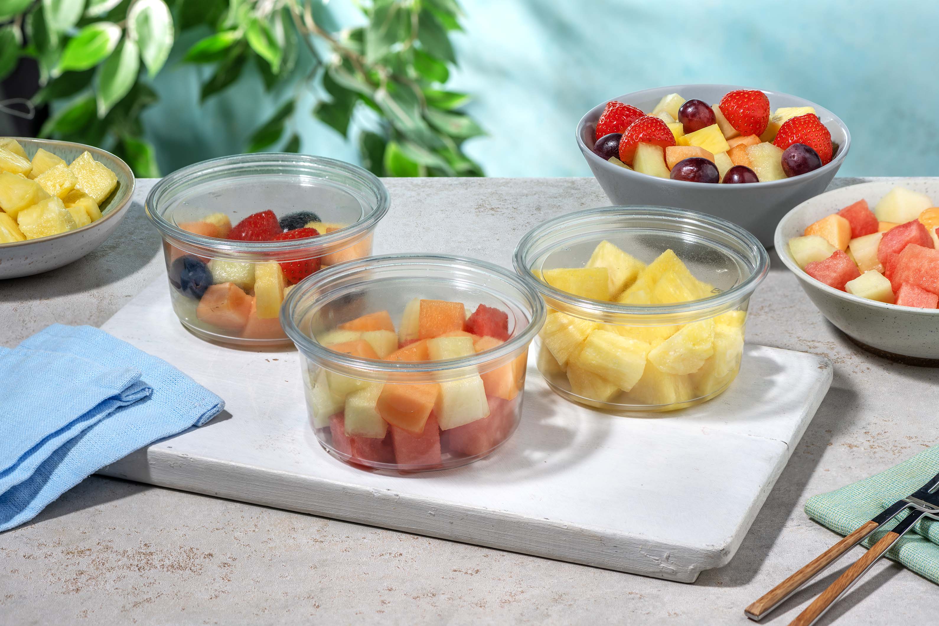 Trio de salade de fruits Recette | HelloFresh