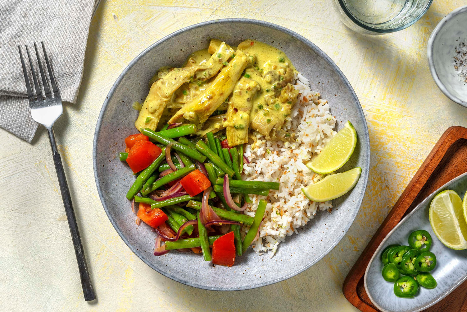 Fry Bodi! Karibische grüne Bohnen Rezept | HelloFresh
