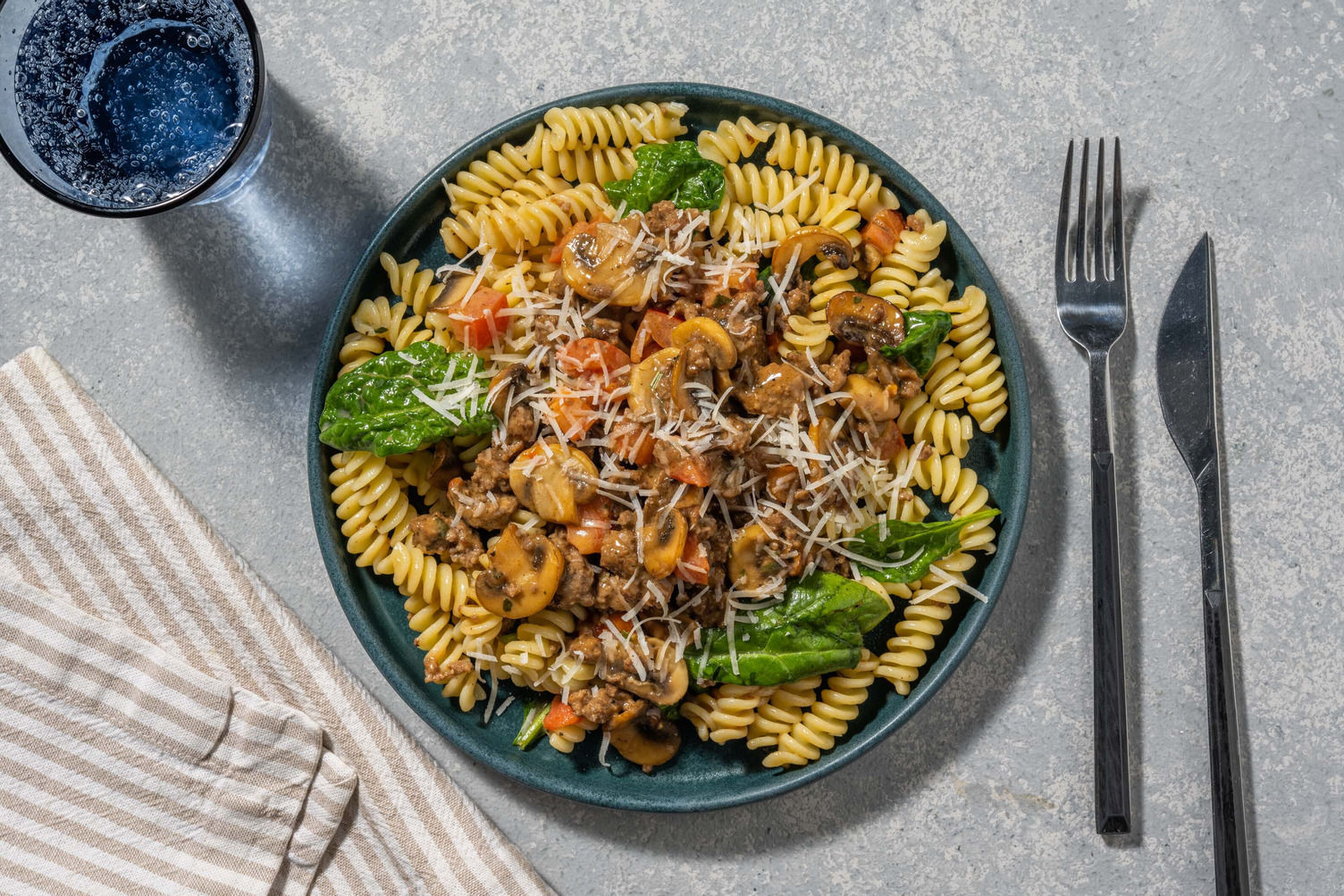 Beefy Mushroom Fusilli Recipe | HelloFresh
