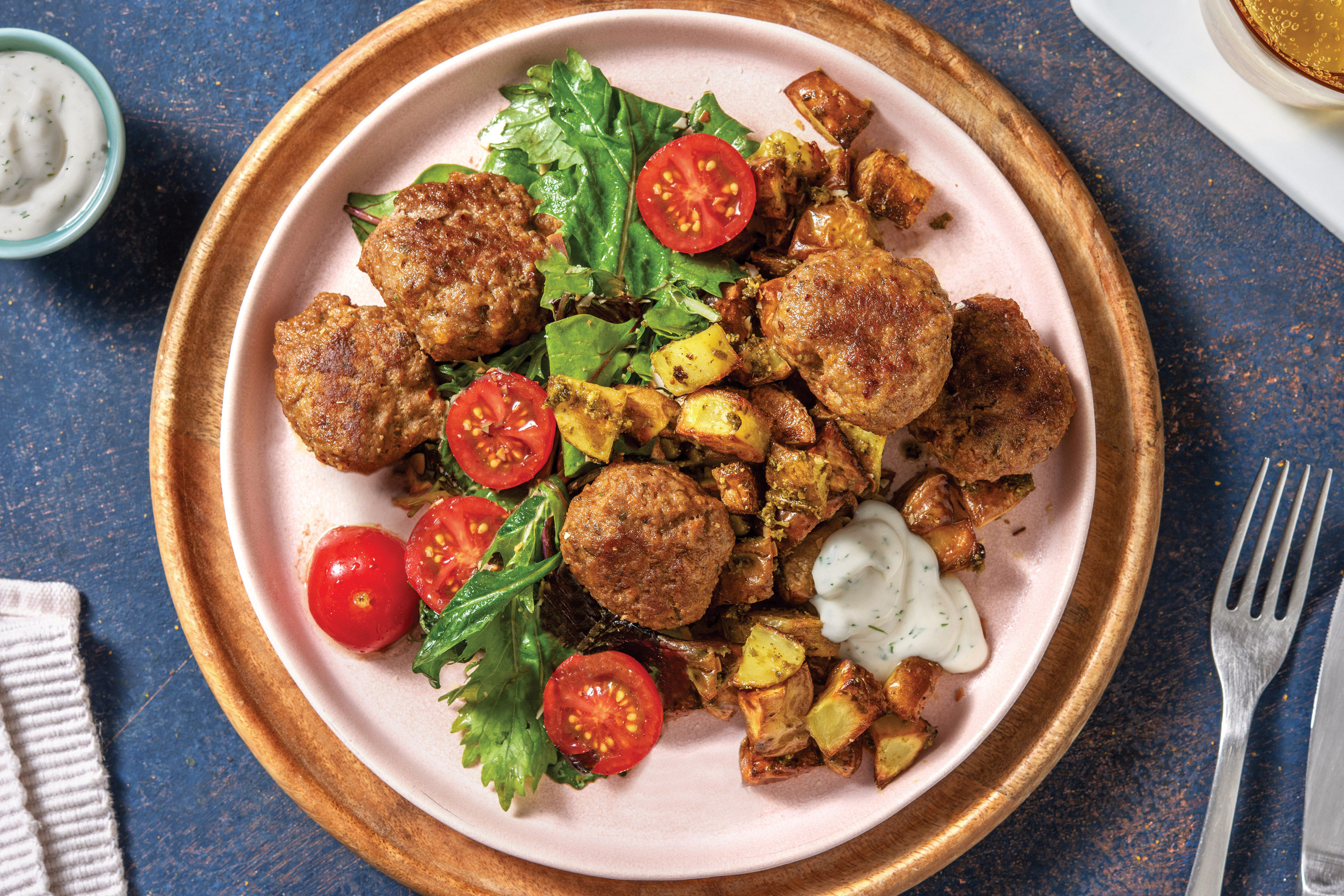 Beef & Parmesan Rissoles Recipe | HelloFresh