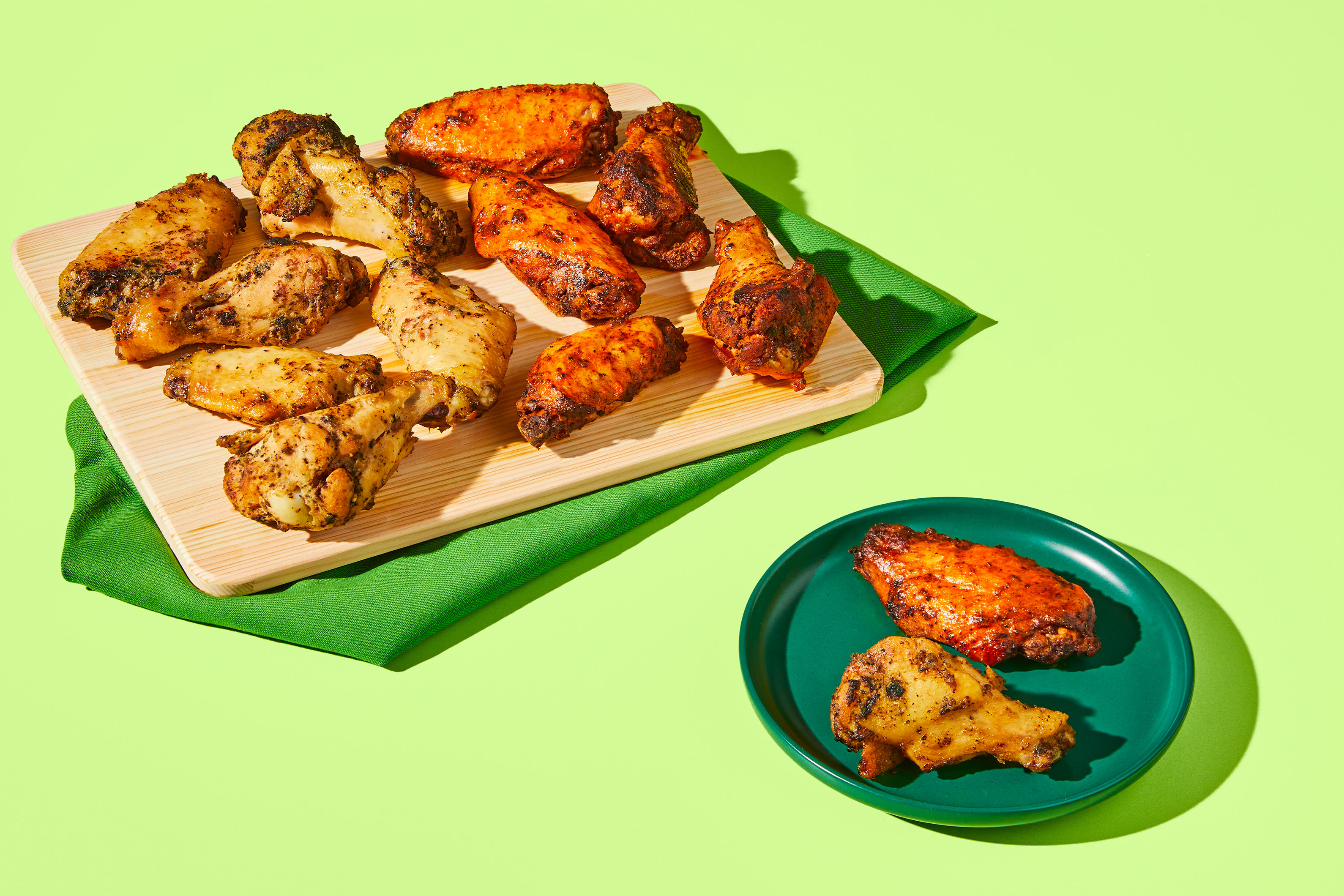 Garlic Parmesan & Buffalo Chicken Wings Recipe | HelloFresh