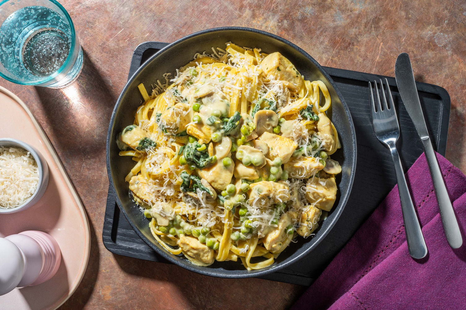 Garlicky Chicken Alfredo Recipe | HelloFresh