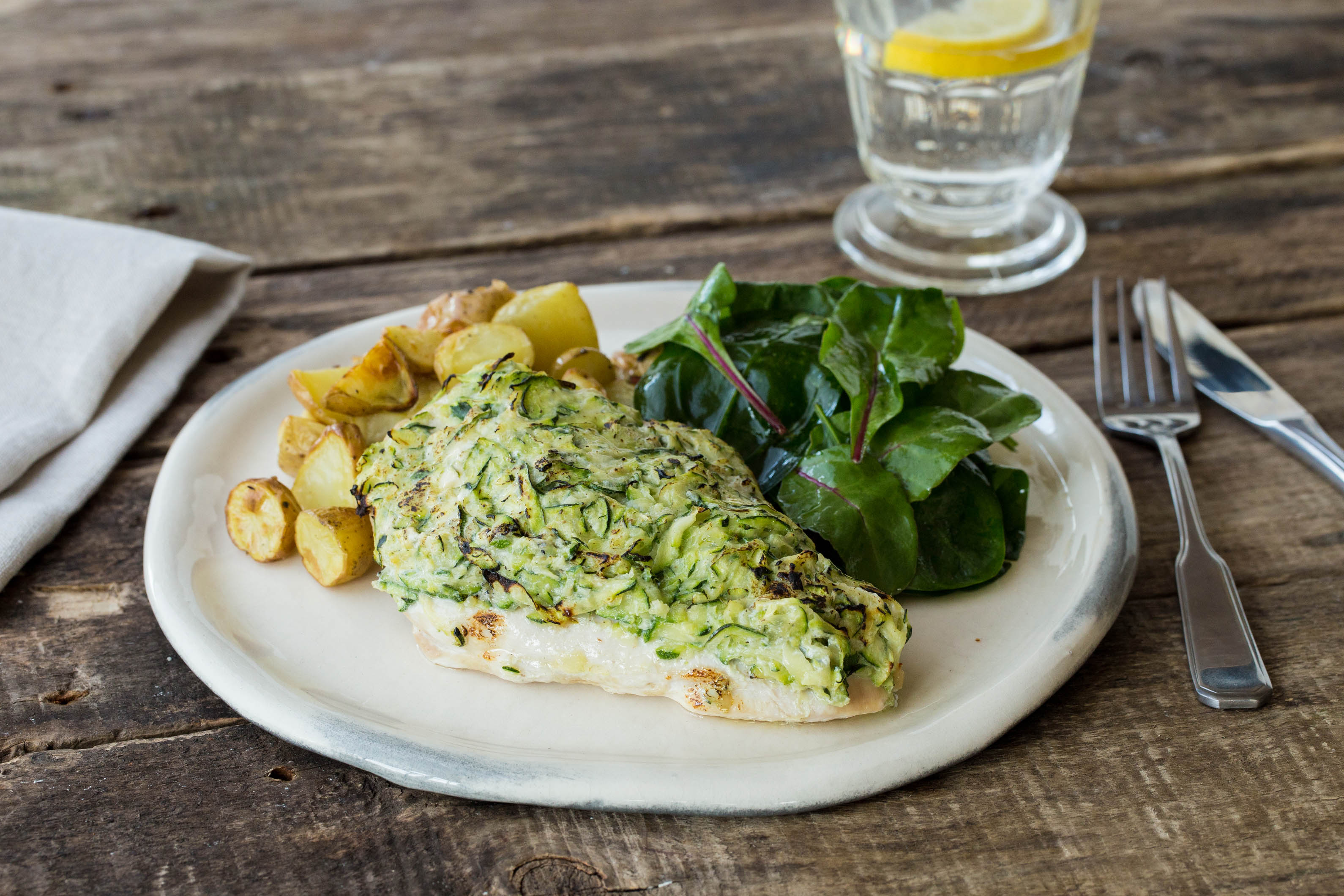 Garlicky Courgette Chicken Gratin Recipe | HelloFresh
