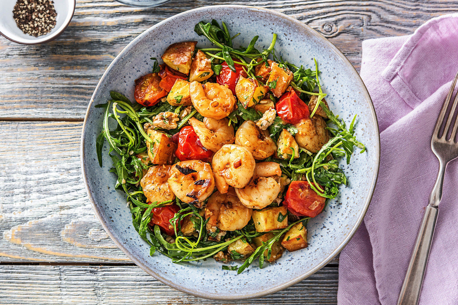 Crevettes à l’ail Recette | HelloFresh