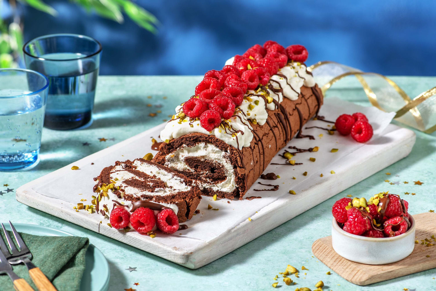 Bakbox | Opgerolde chocoladecake Recept | HelloFresh