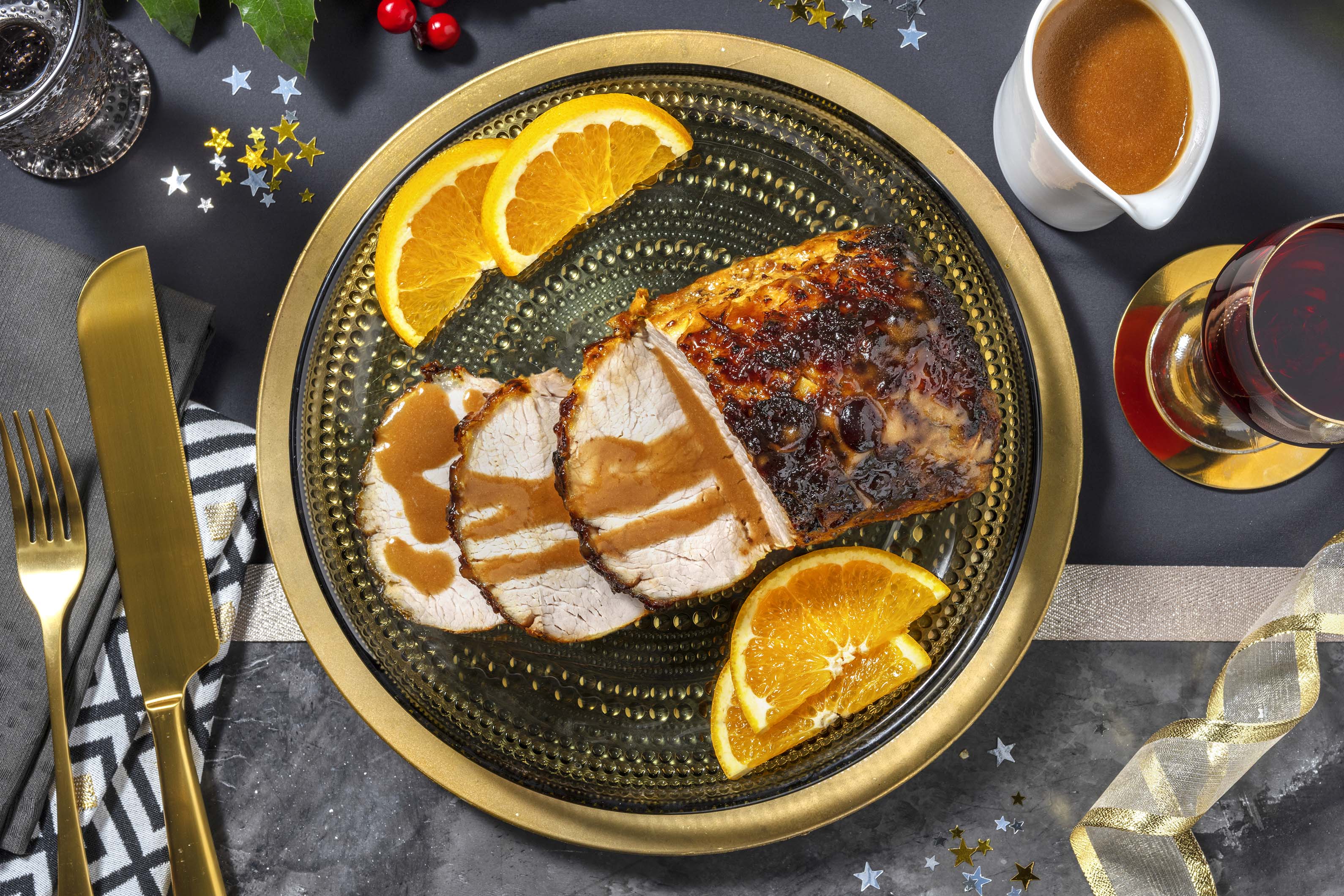 Geglaceerde beenham Recept | HelloFresh