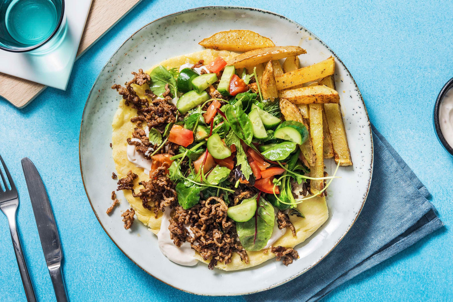 Greek Beef Gyro Wrap Recipe | HelloFresh