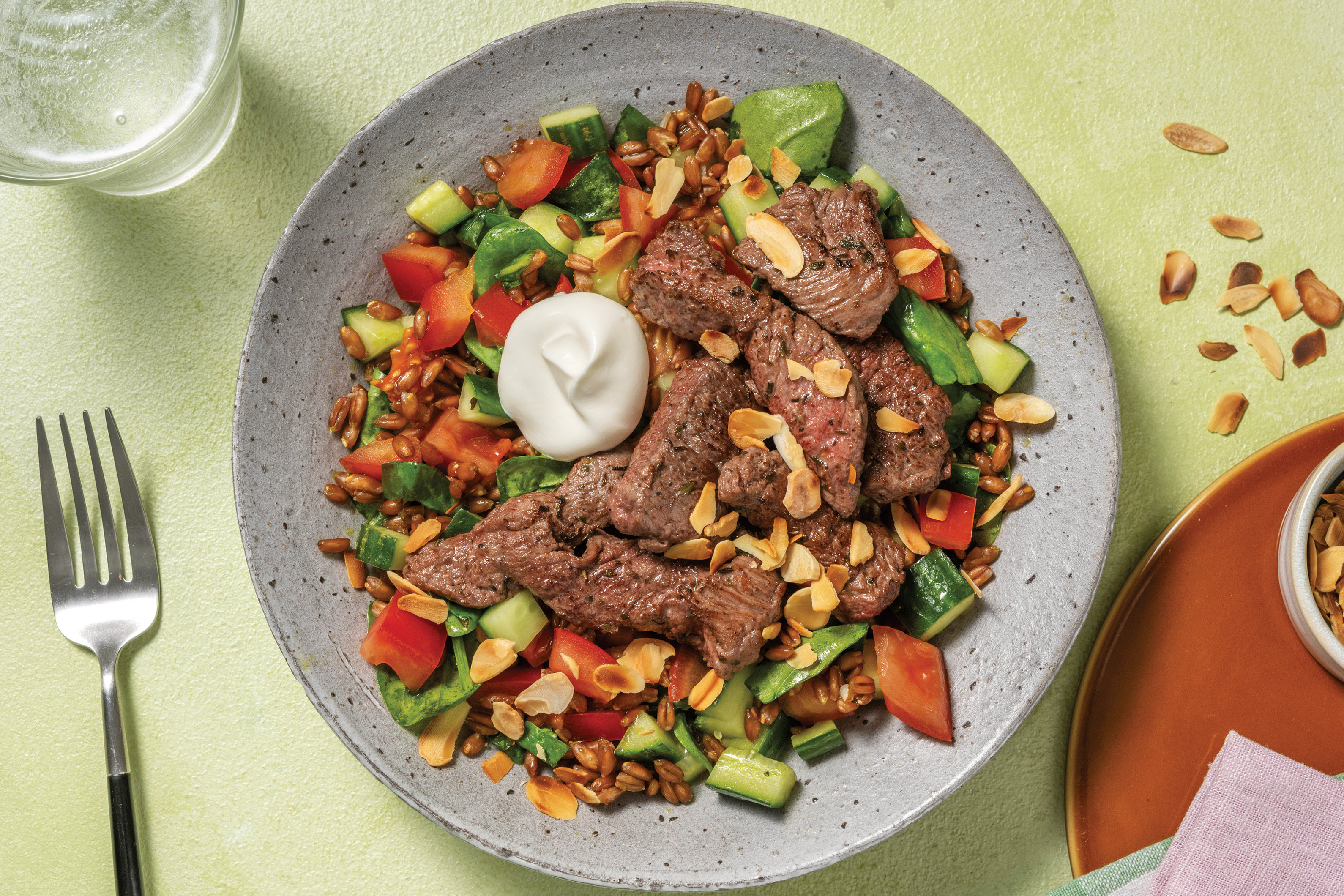 Balanced Greek-Style Beef Bowl Recipe | HelloFresh