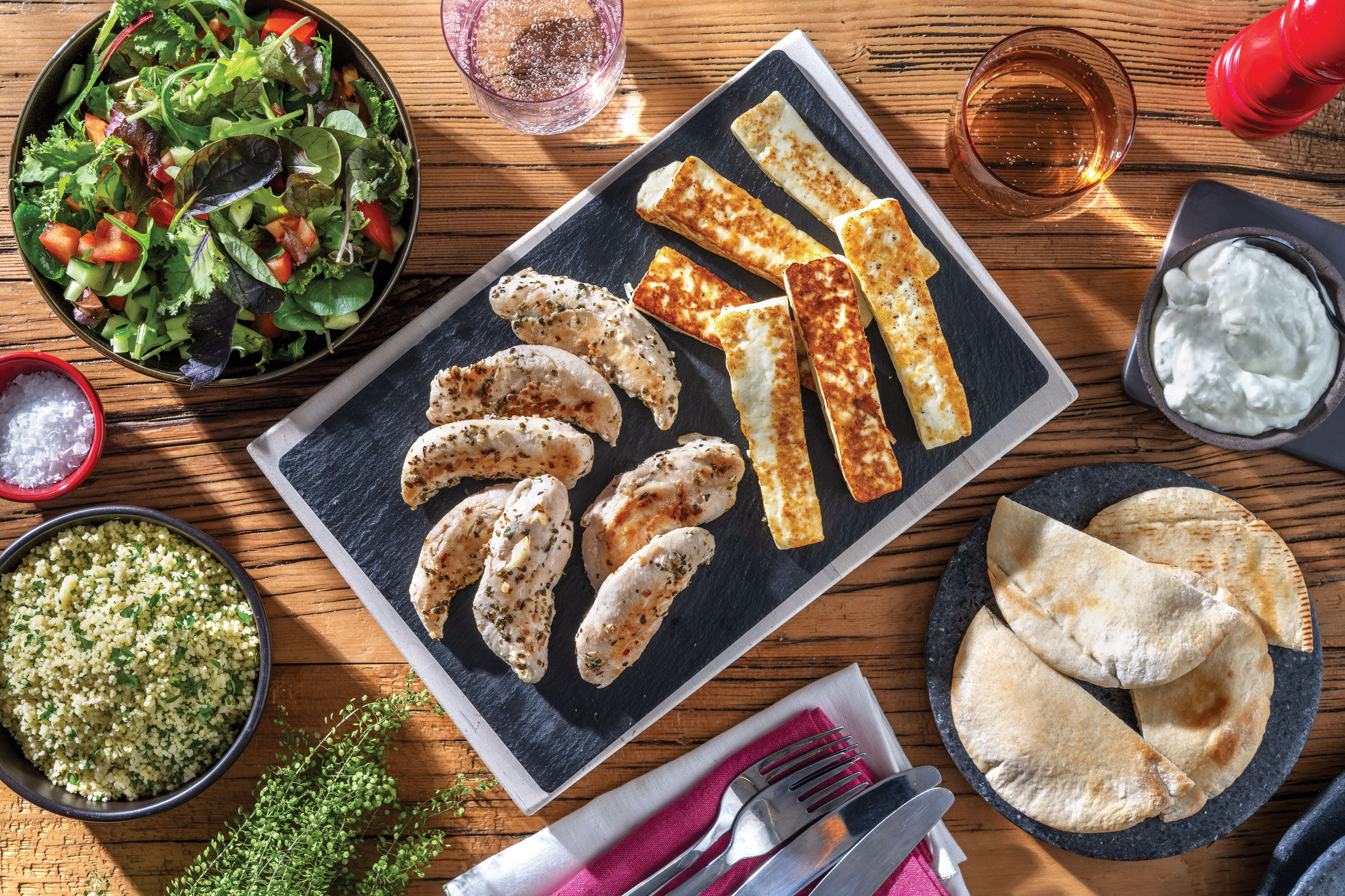 Greek-Style Chargrilled Chicken Recipe | HelloFresh