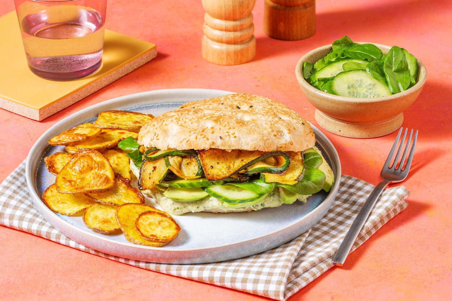 Green Goddess Sandwich! mit Avocado & Zucchini Rezept | HelloFresh