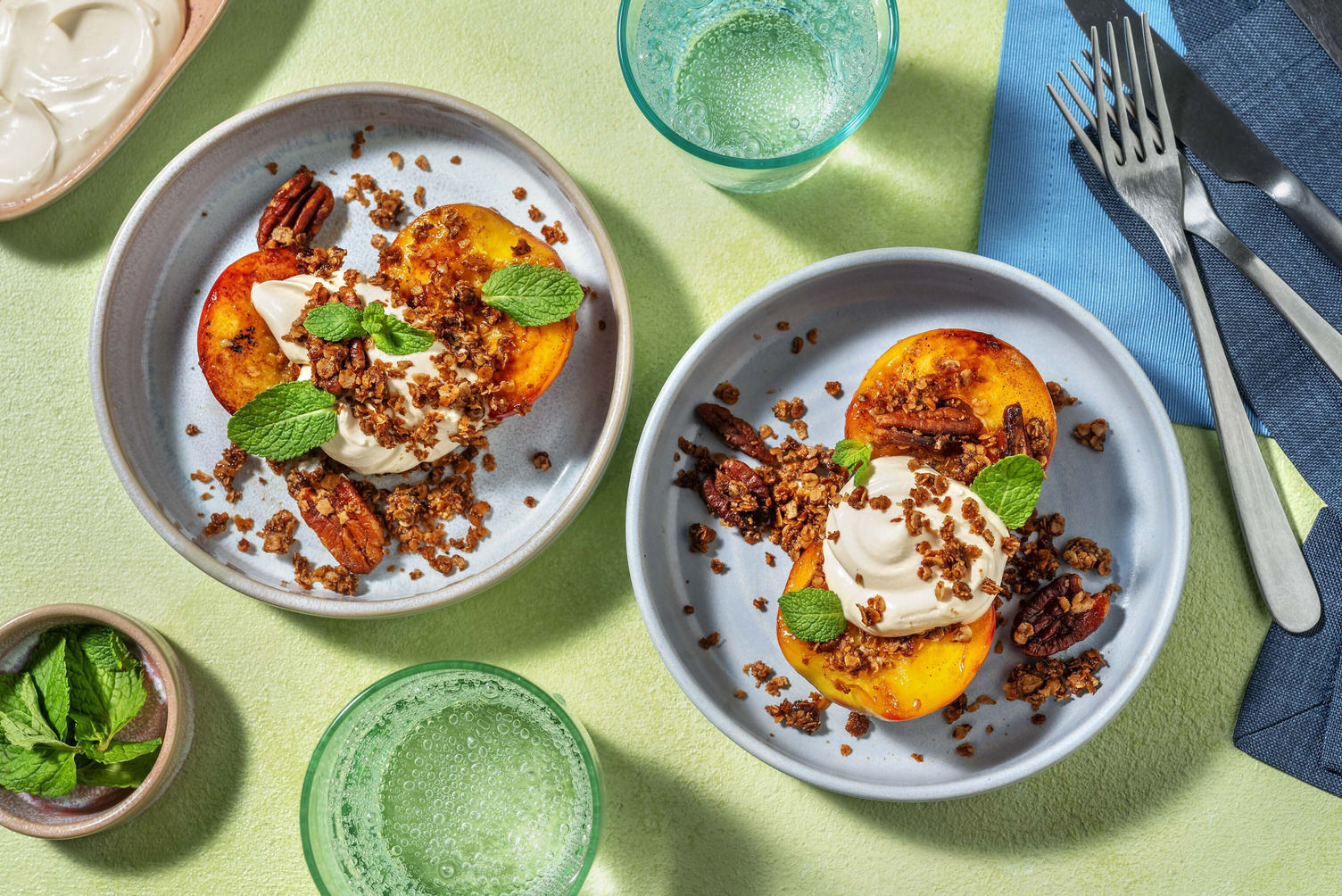 Grilled Stone Fruit Kit Recipe | HelloFresh