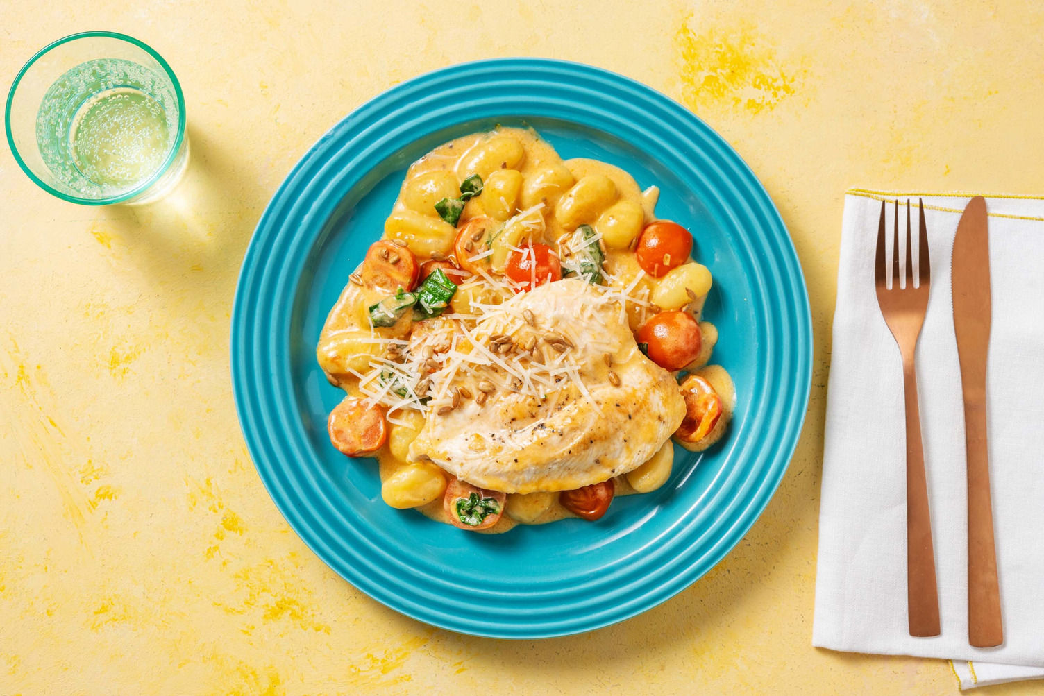 Pouletbrust und frische Gnocchi aus der Pfanne Rezept | HelloFresh